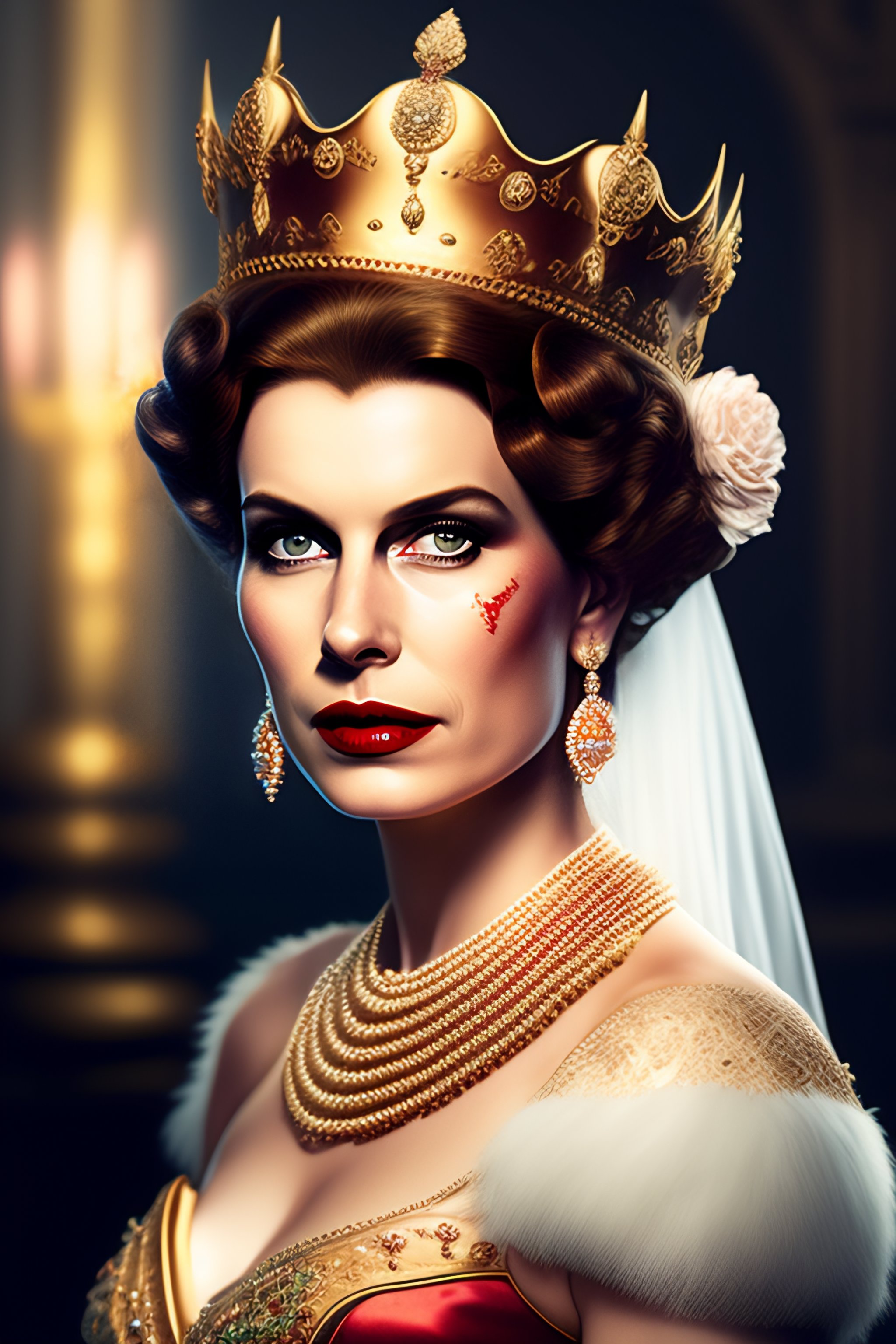 Lexica - Queen Elizabeth zombie