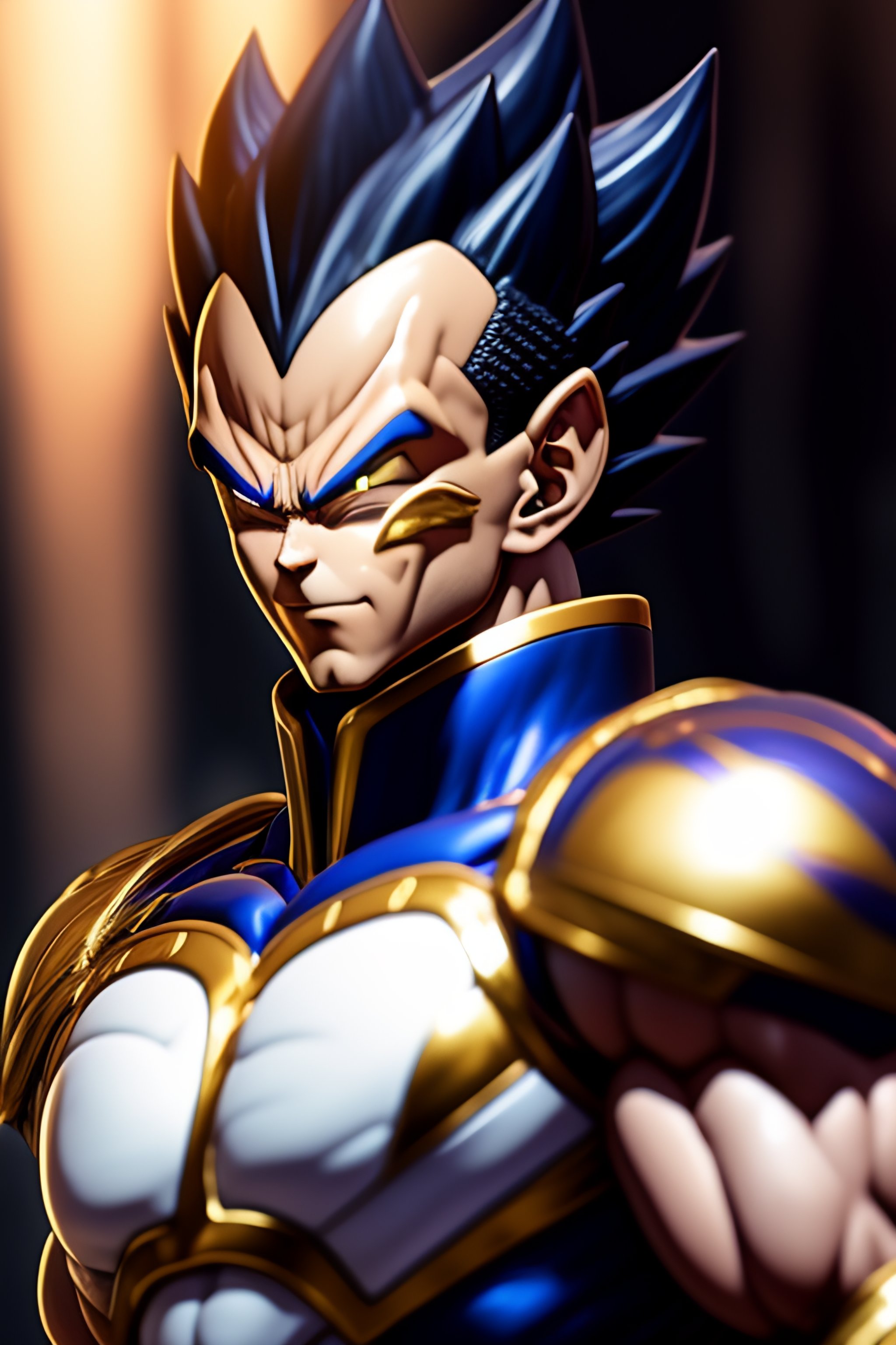 Vegeta Scouter Super Saiyan
