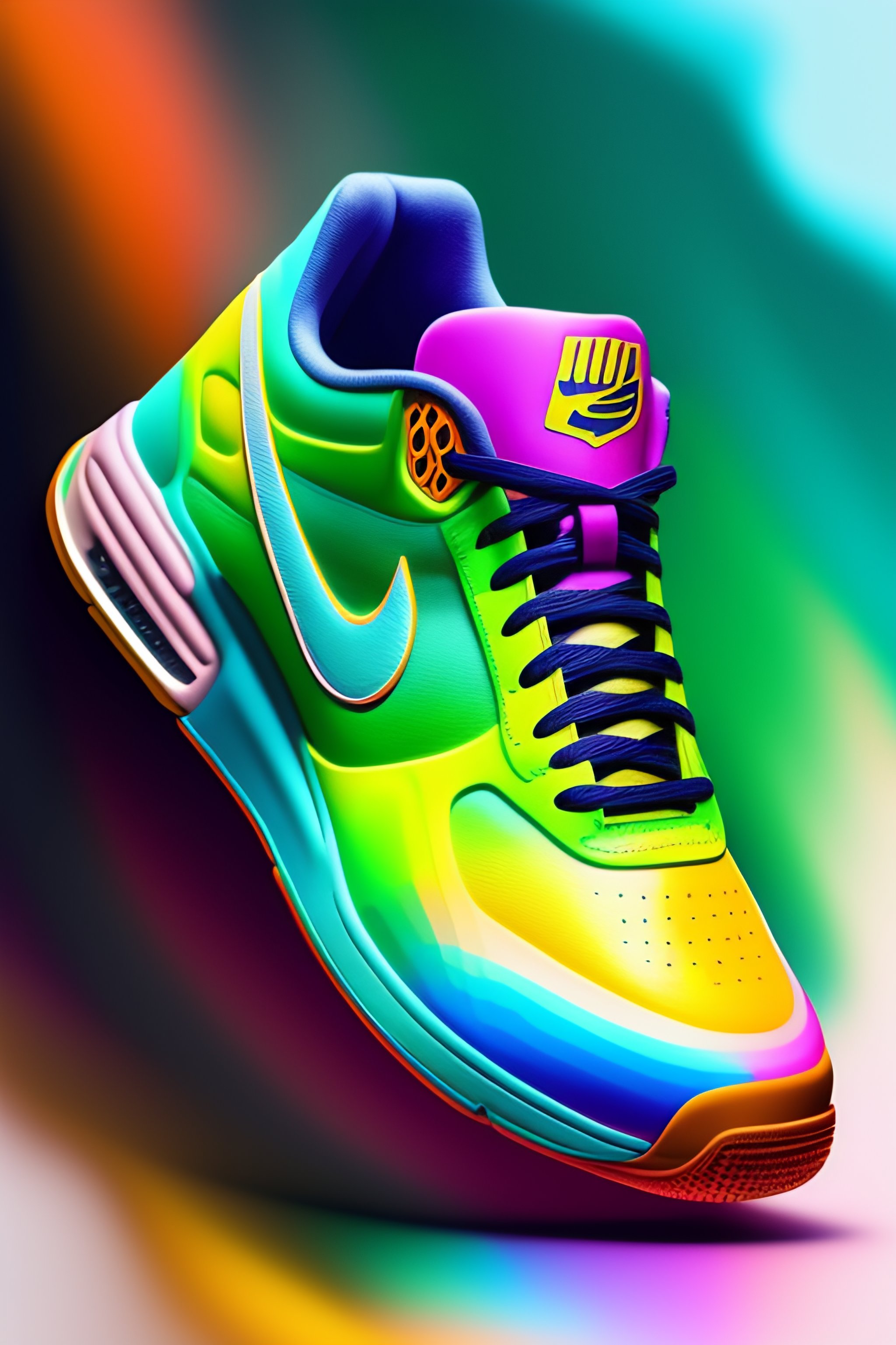 Lexica - Hand painting a shoe digital art
