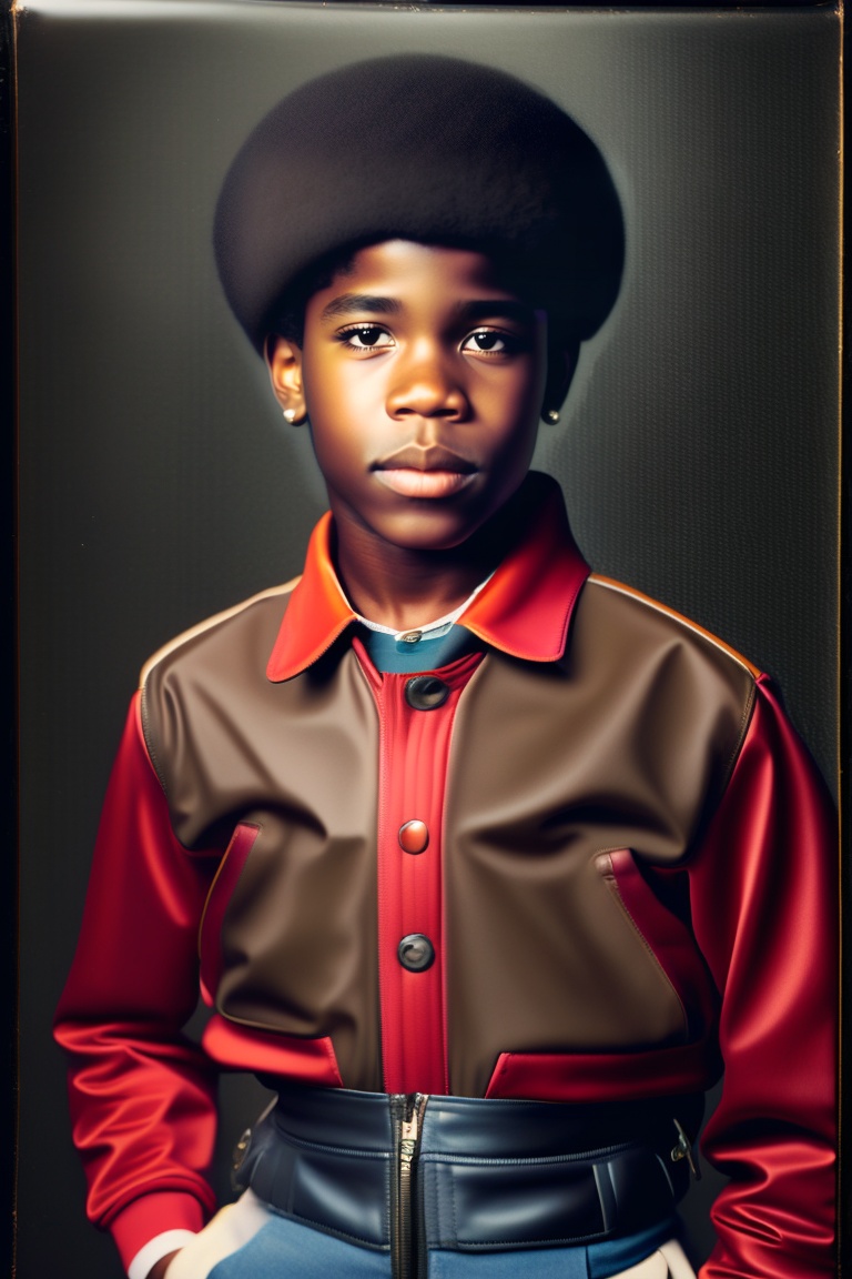 Lexica - A full body shot of a black hispanic teenage boy from the 80s ...