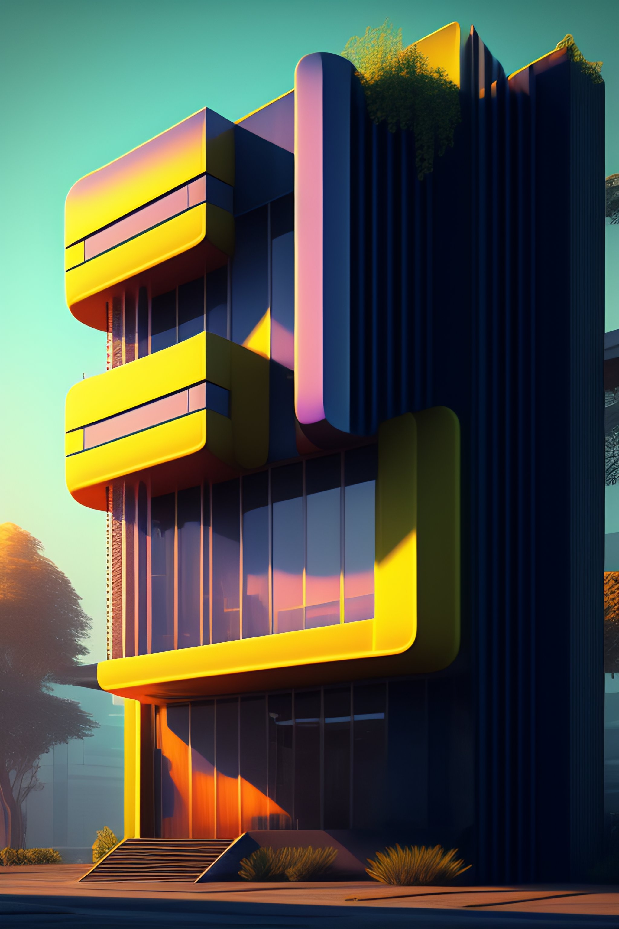 Lexica - Cyberpunk House