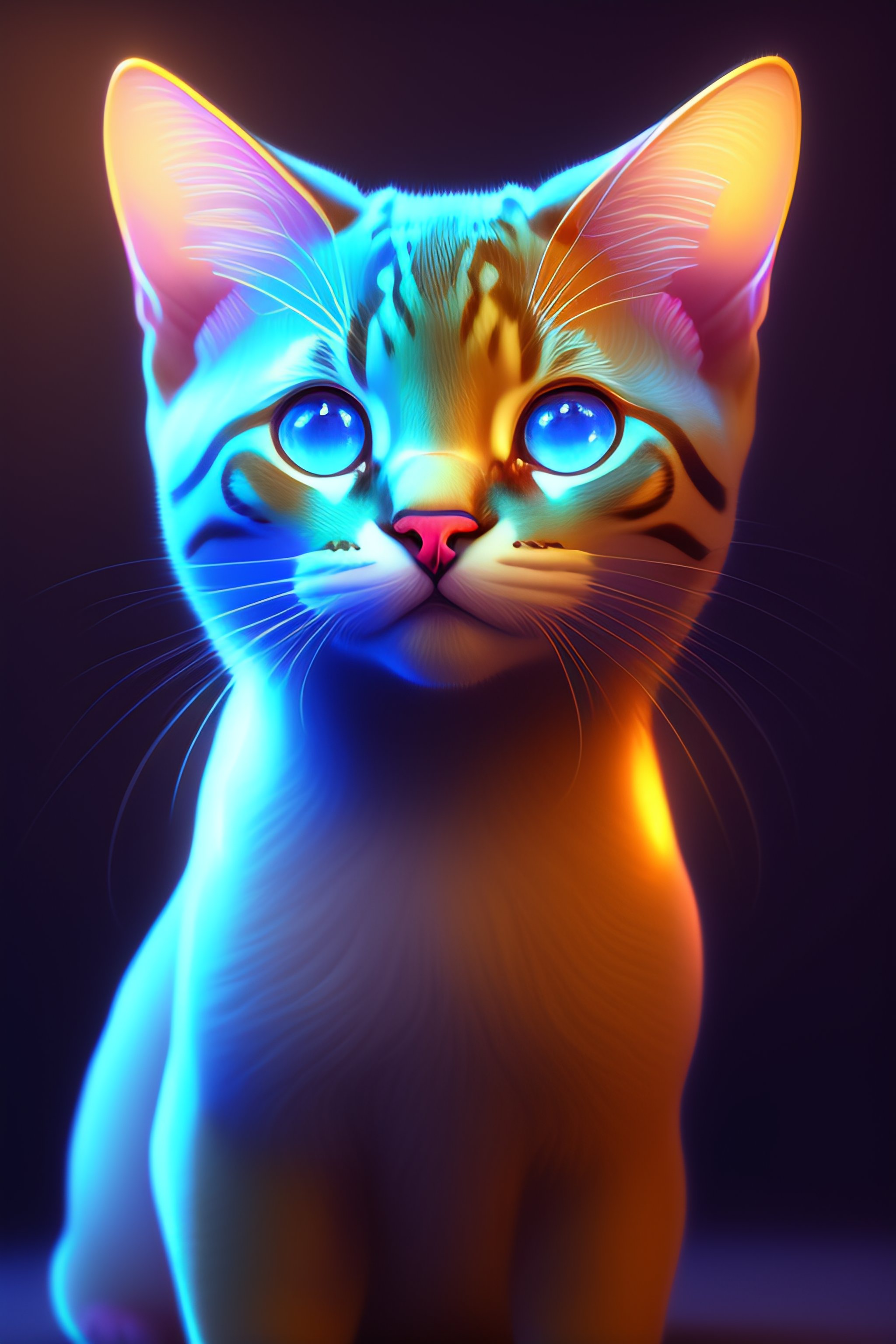 Bioluminescent Cats