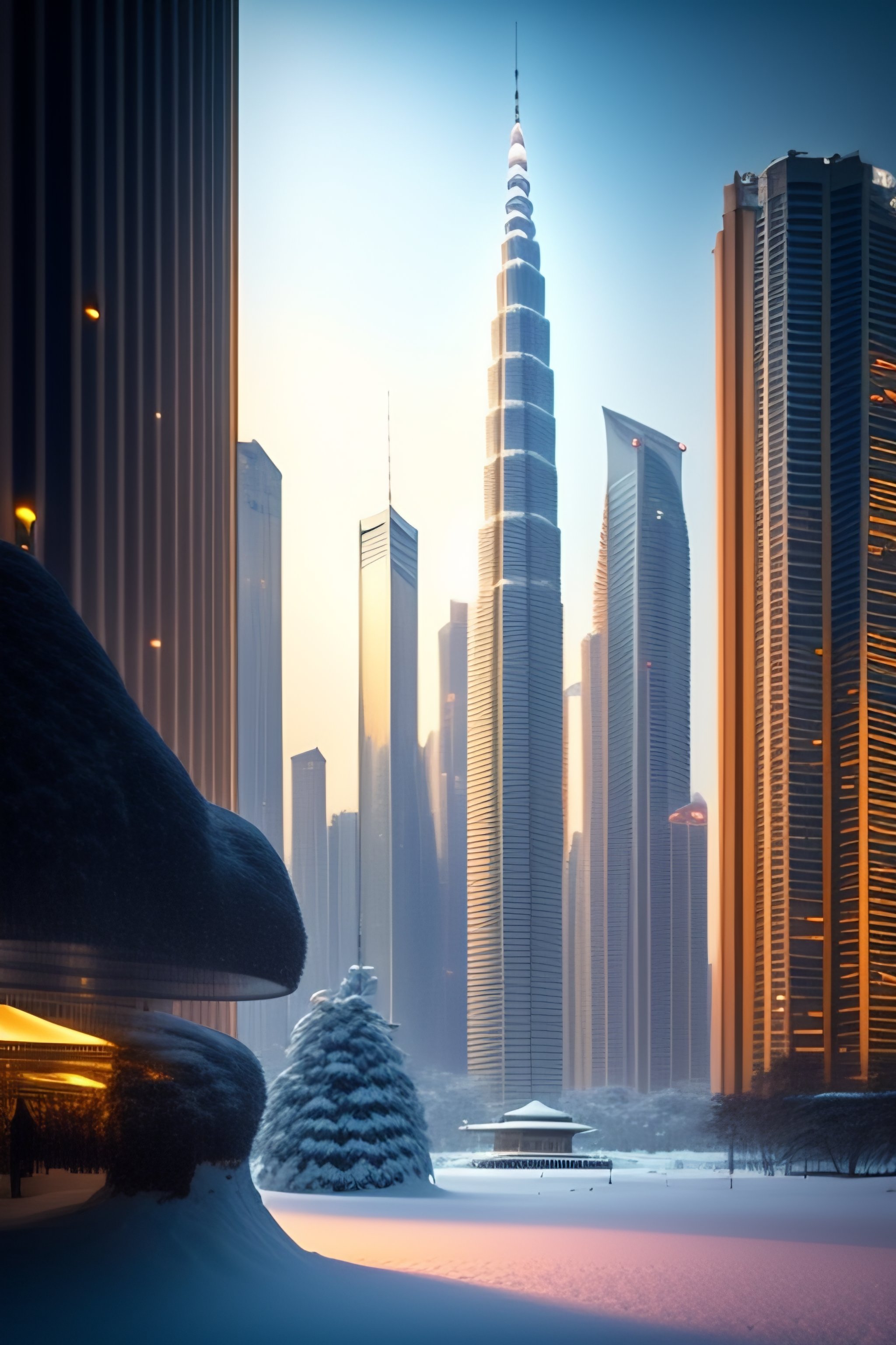 Lexica - Winter and snow in Kuala Lumpur