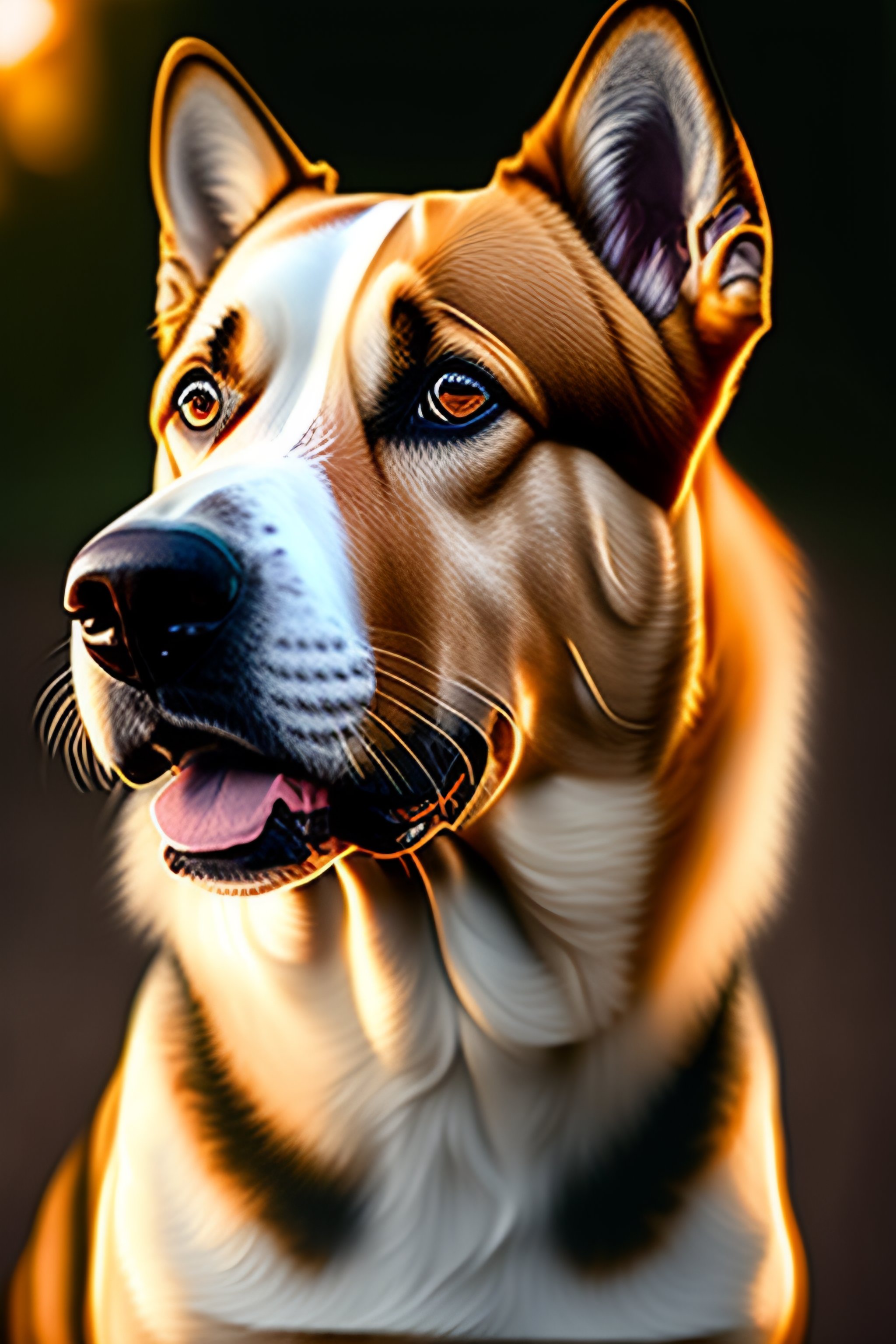 Lexica - Portrait photo still of real life brian the dog, 8 k, 8 5 mm ...