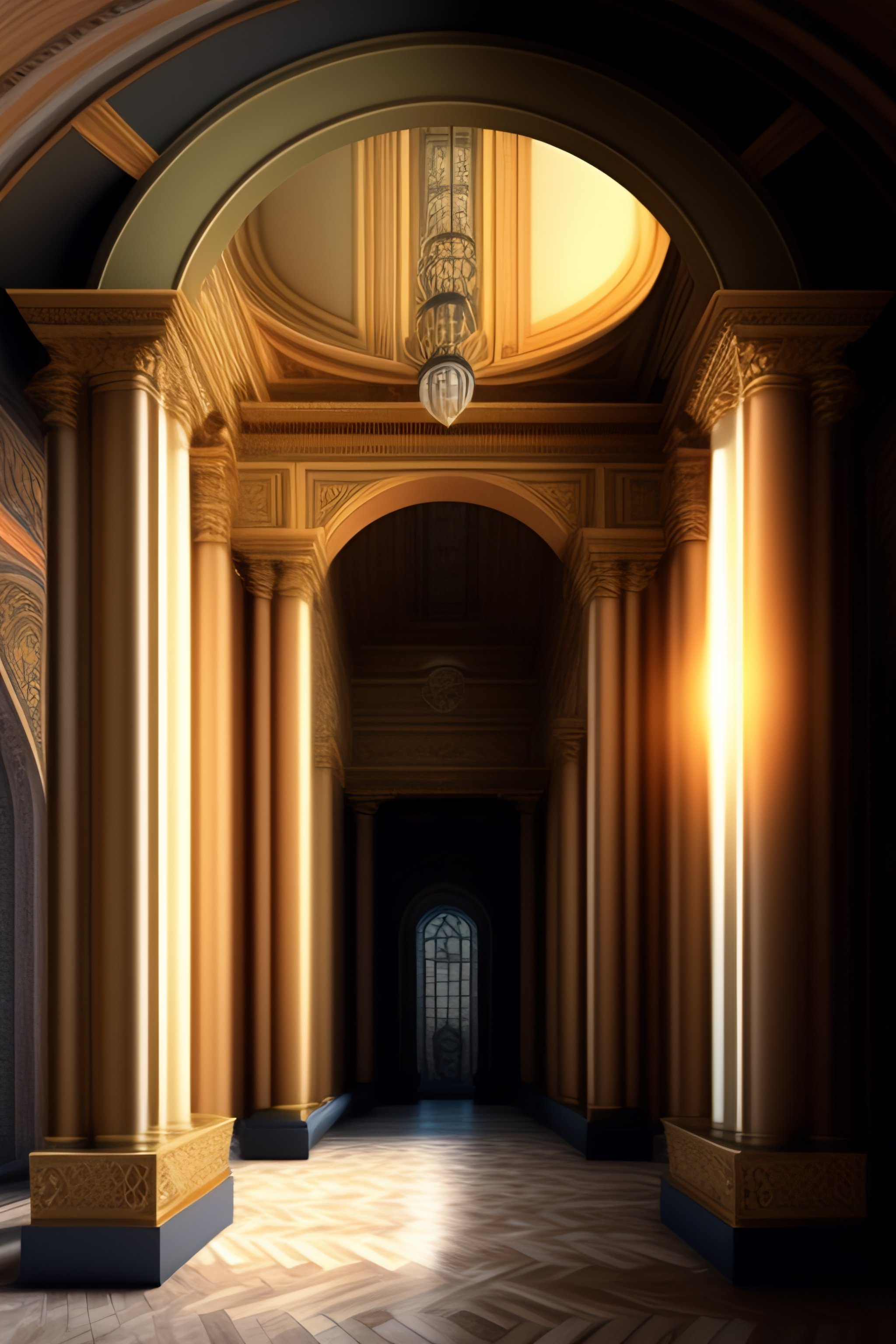 Lexica - Seamless equirectangular projection of a 3 6 0 view inside a ...