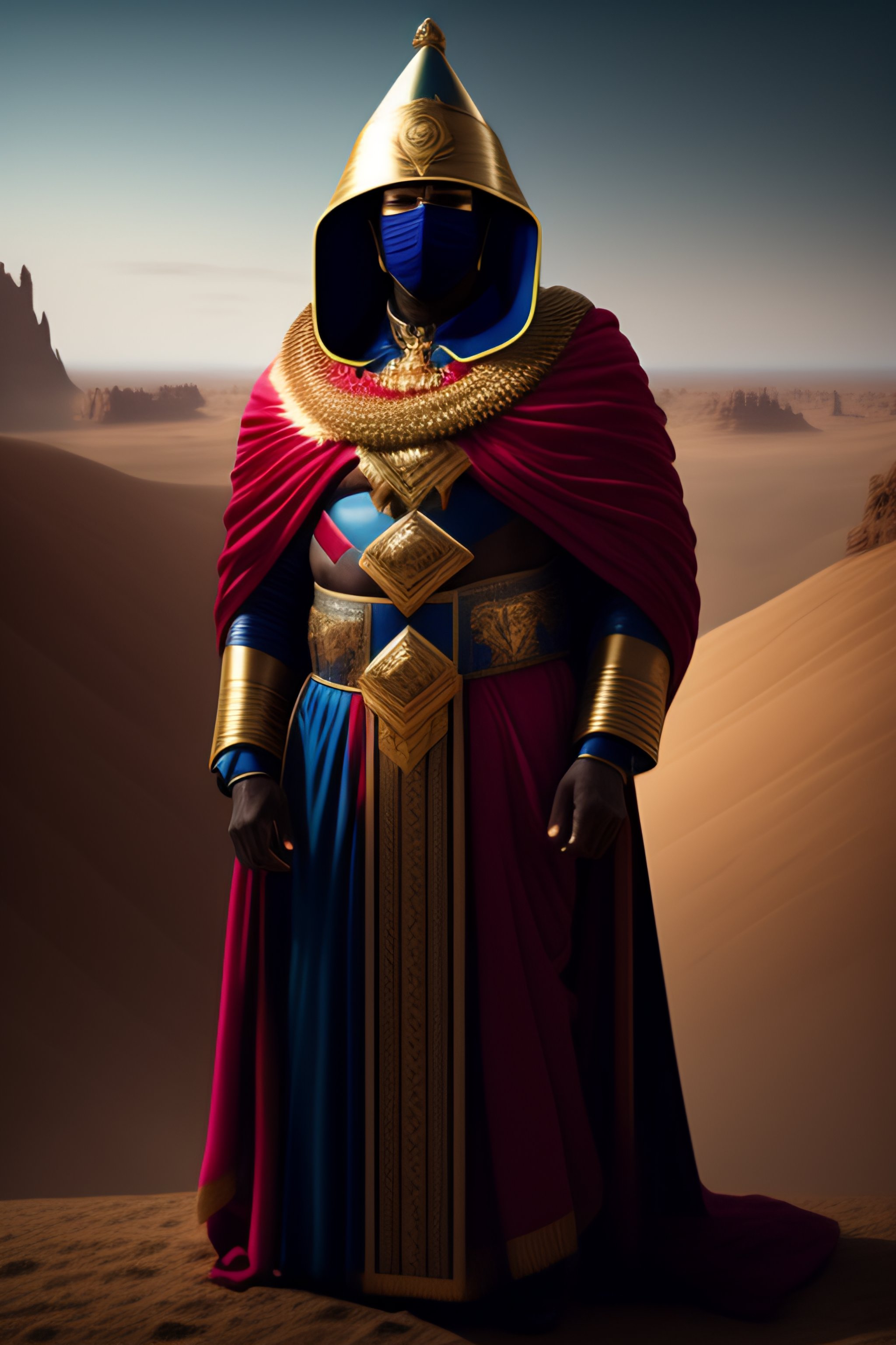 Lexica - Babylon high priest masked