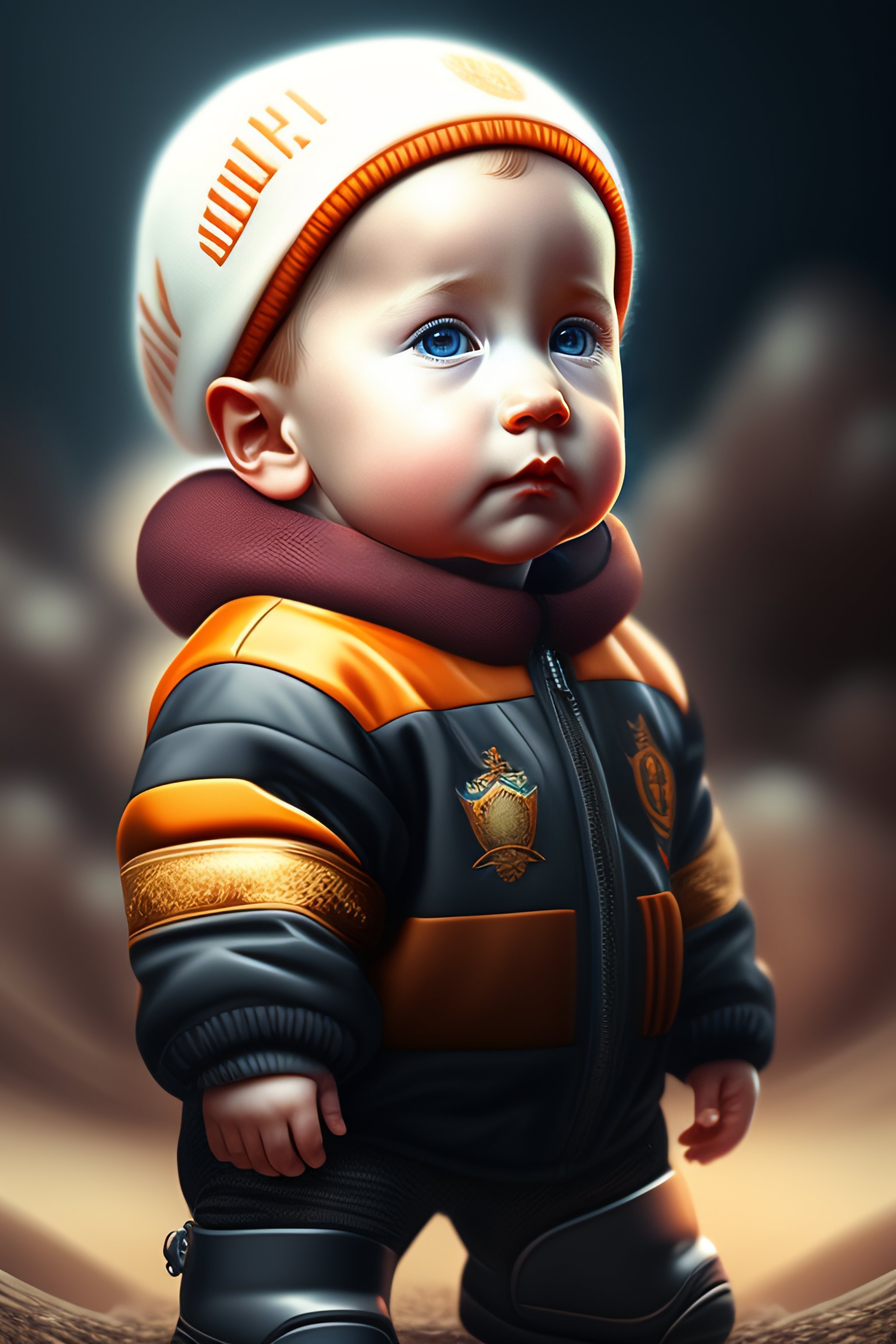 Lexica - Baby Putin, moonwalker, render, rembrandt, cgsociety ...