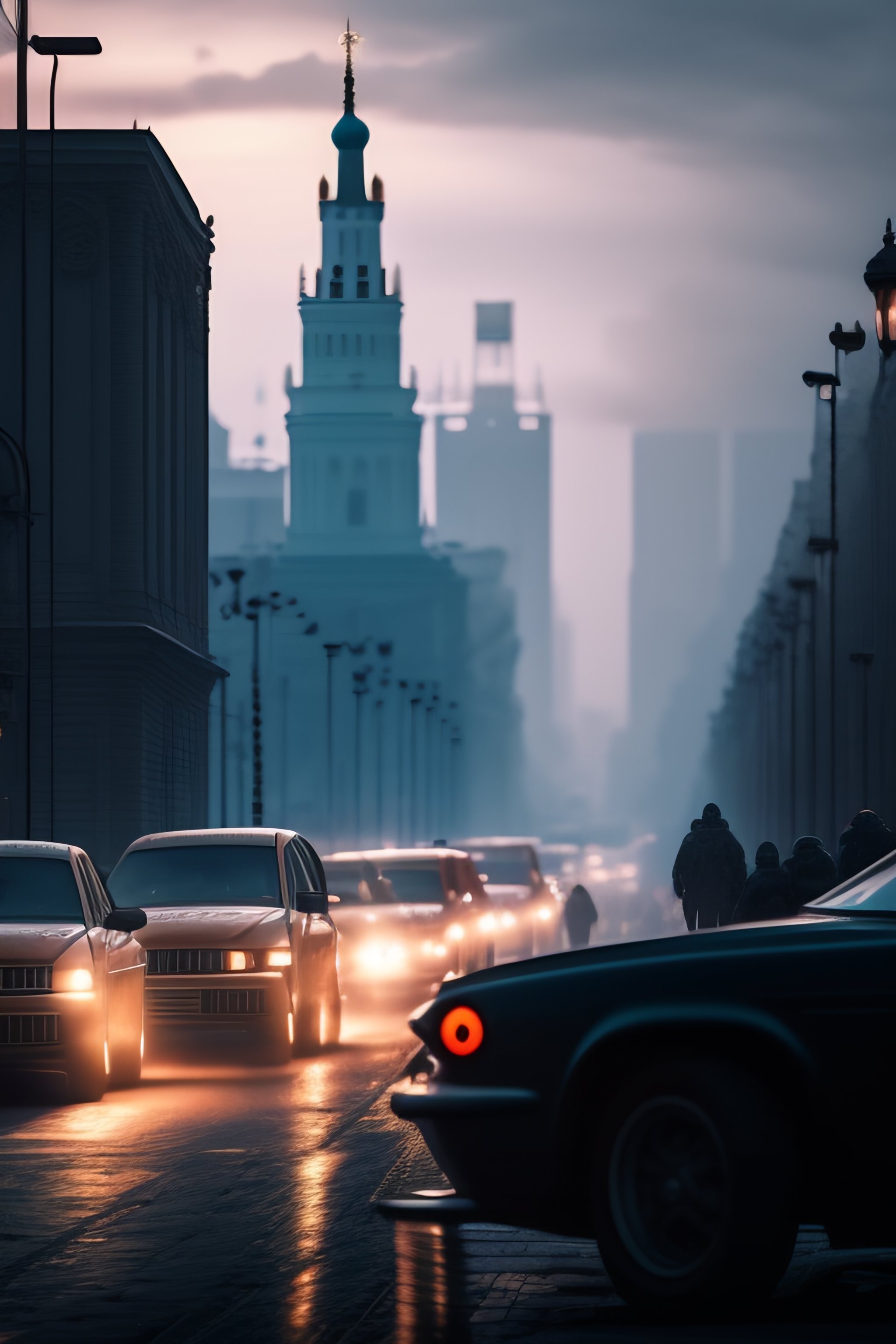 Lexica - Zombie apocalypse in moscow, ultra realism, 4k