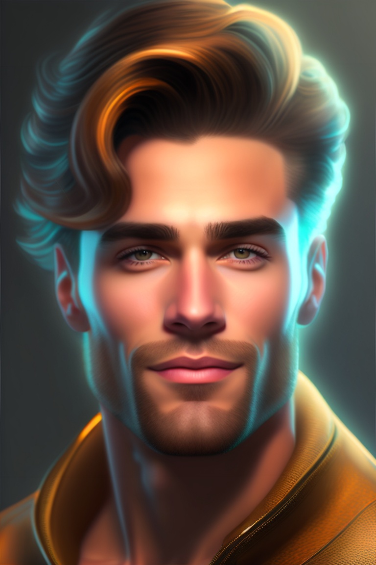 Lexica - Photo, mind good glowing face , new morning time with a strong ...