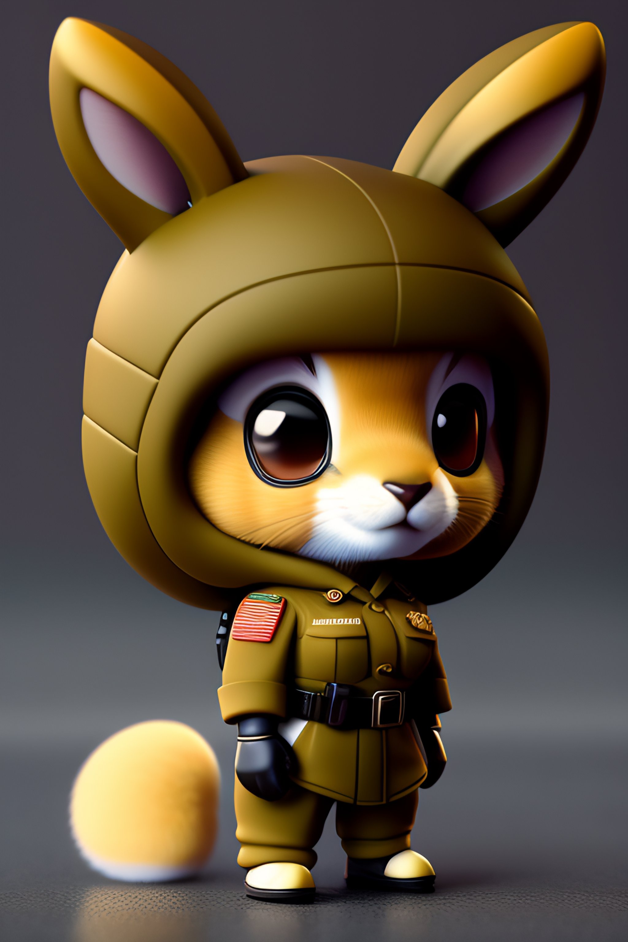 Lexica - Cute and adorable cartoon anthropomorphic female rabbit in ...