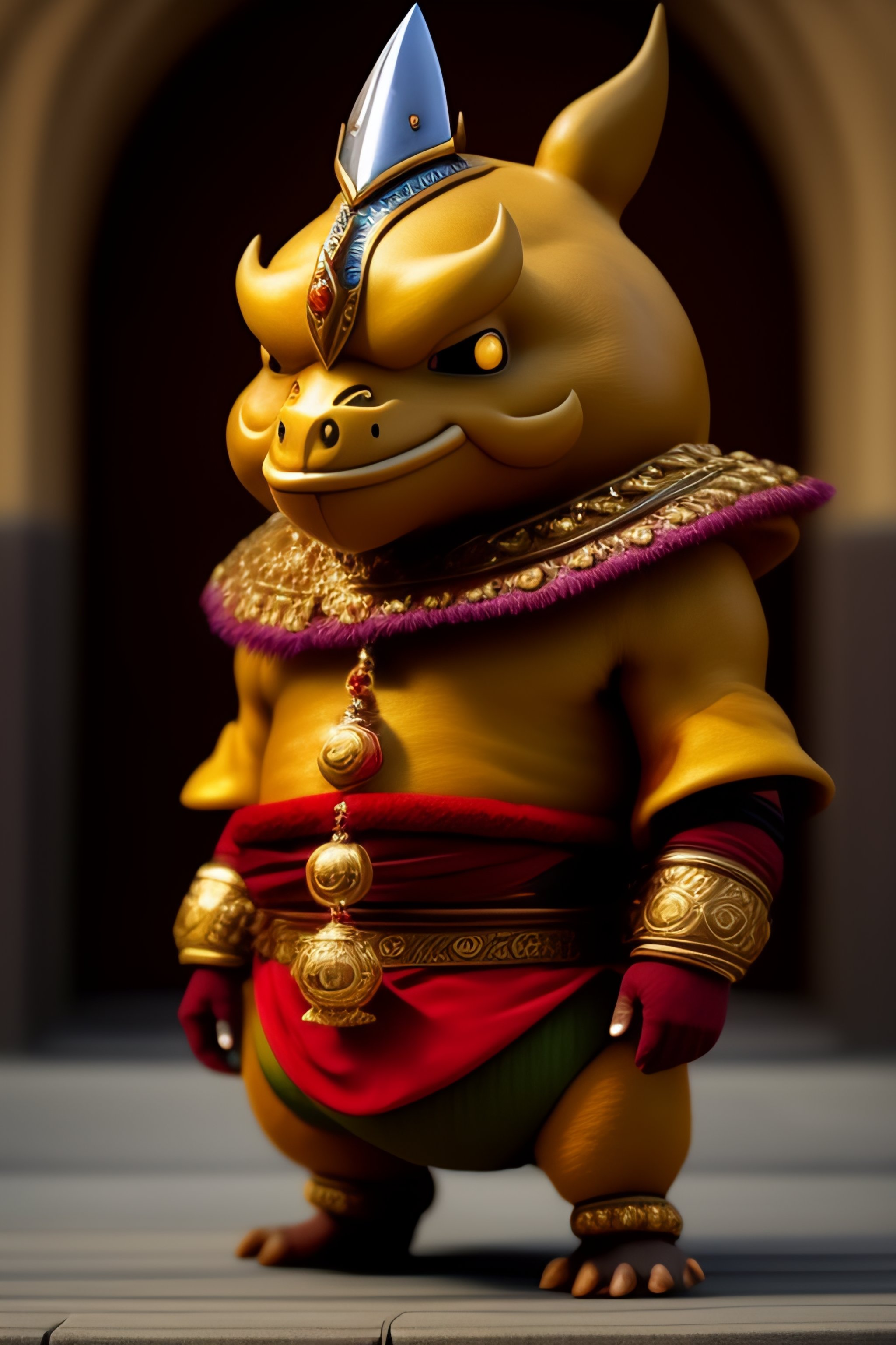 Lexica - King goron from ocarina of time, darunia, directed by wes ...