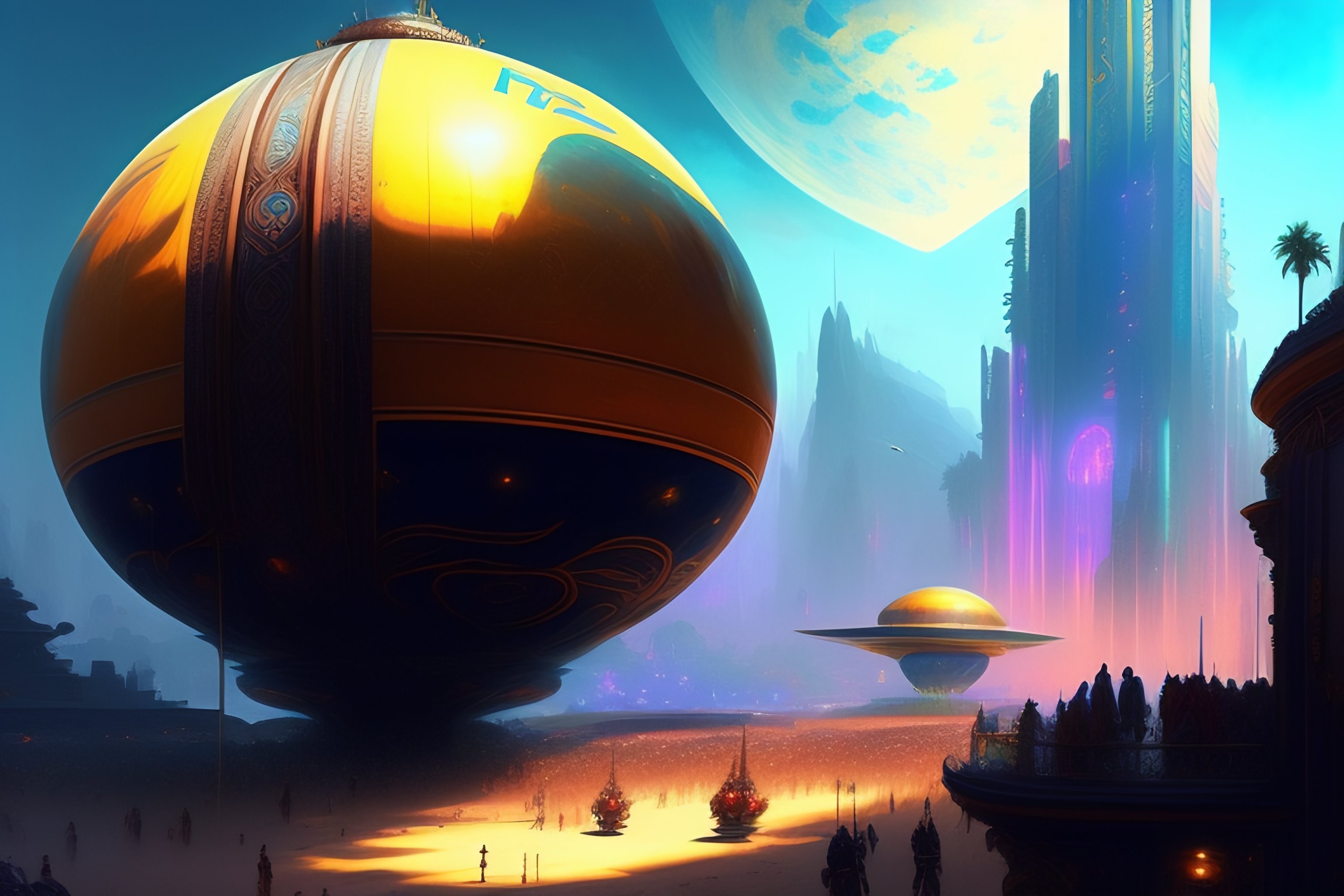 Lexica - Futuristic cyberpunk rio de janeiro carnival scenery with ...