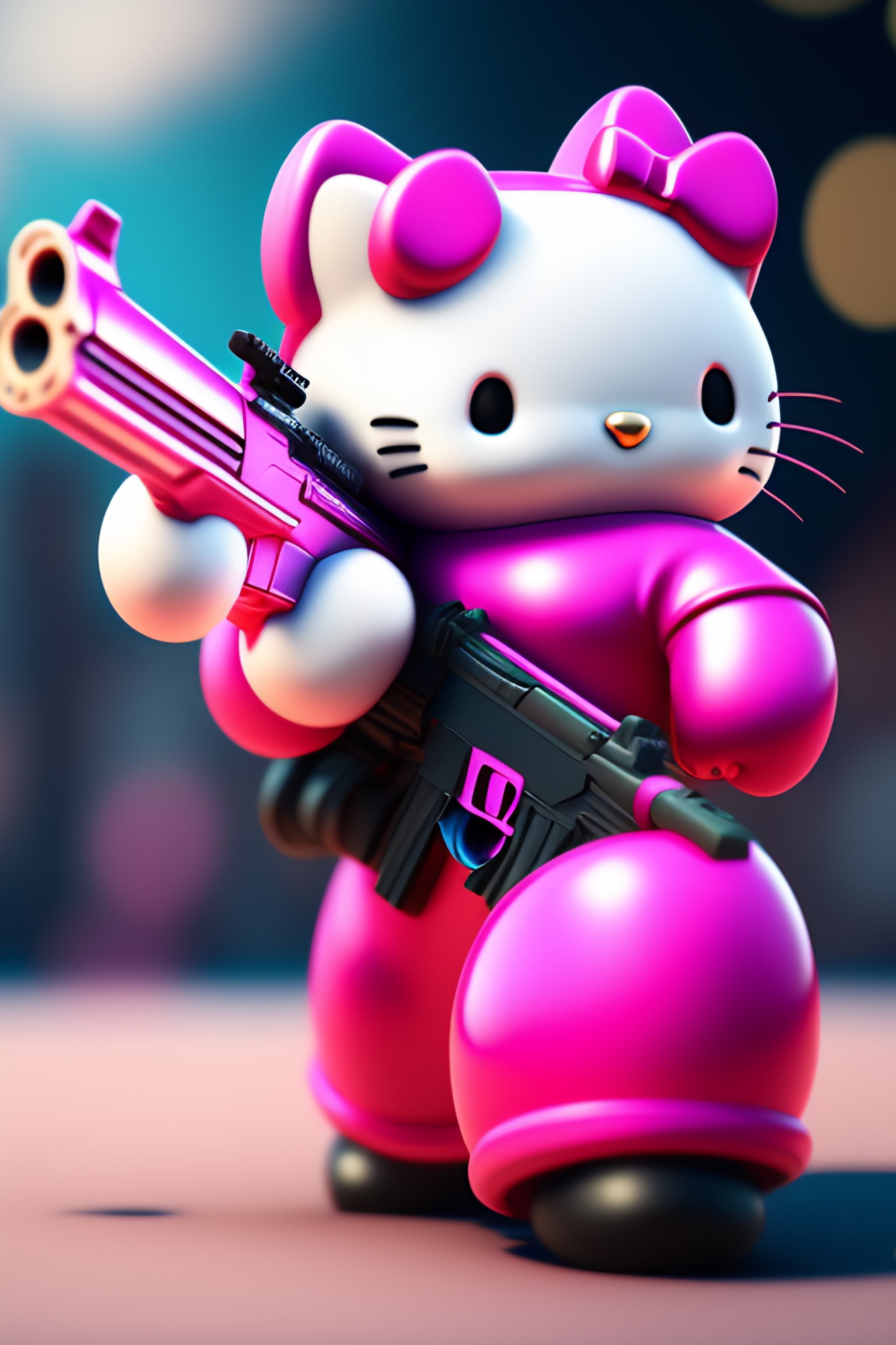Hello Kitty Shotgun