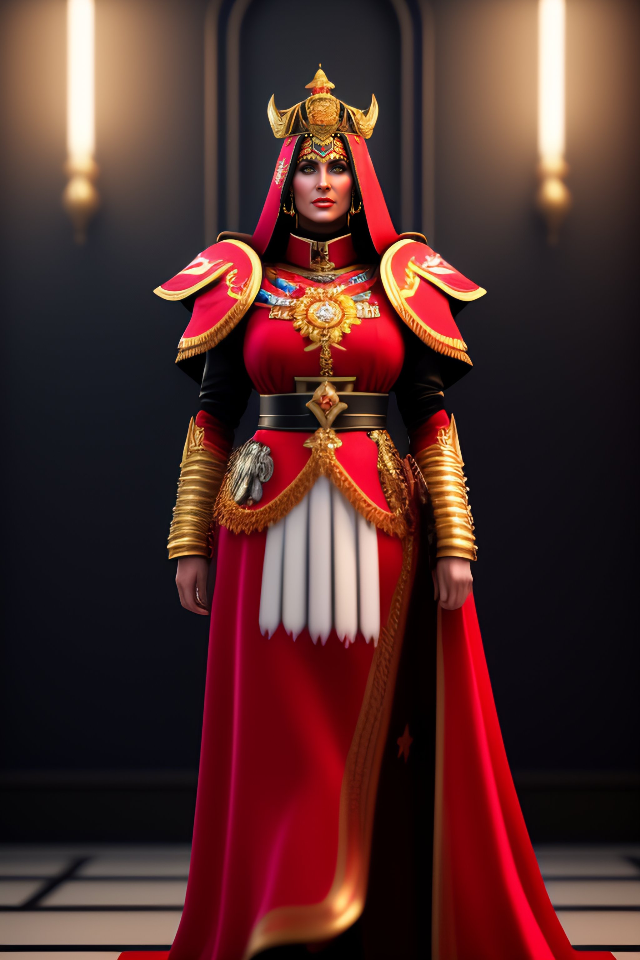 Lexica Full Body 3d Render Of Adepta Sororitas From Warhammer 40k 9903