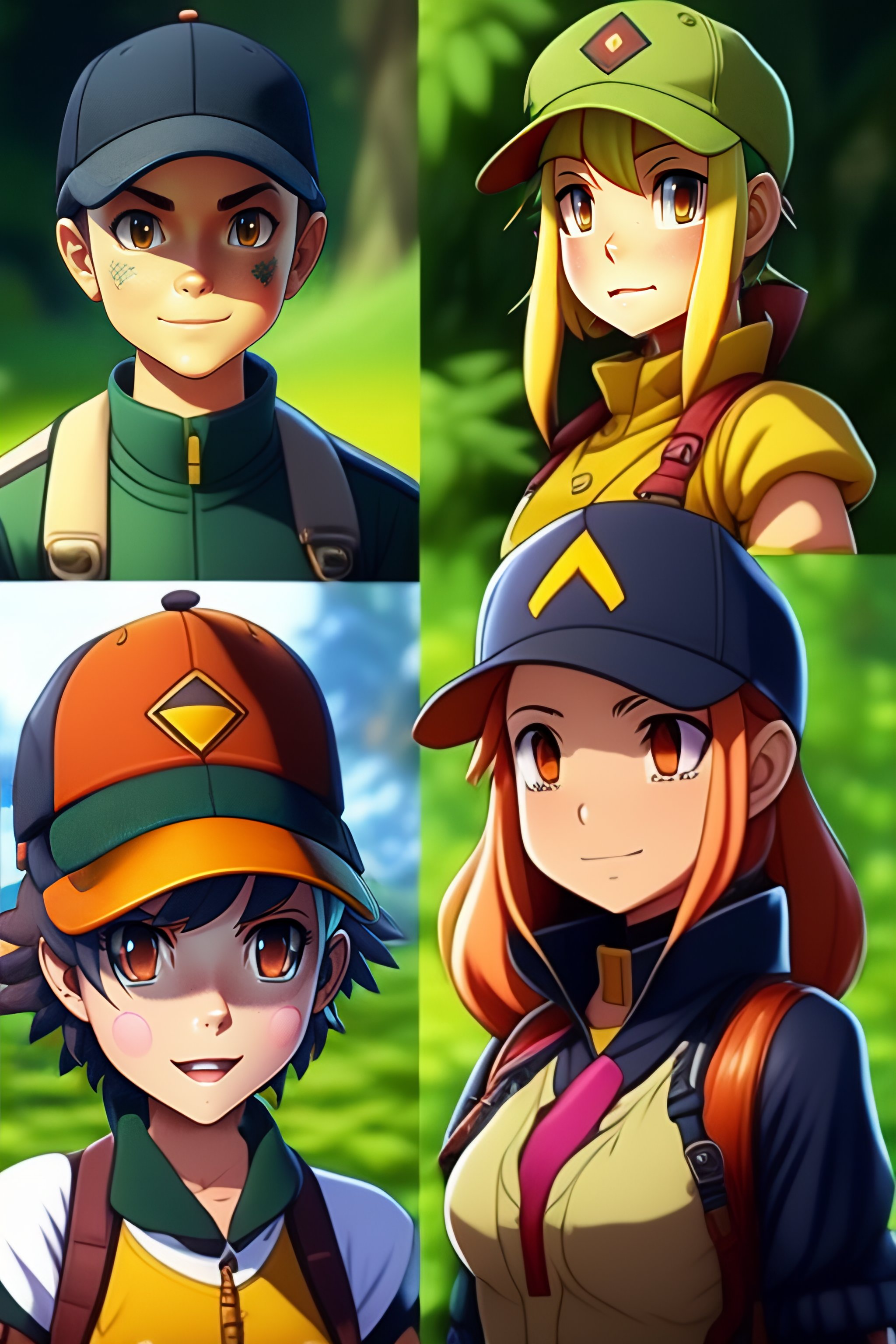 Lexica - Pokemon trainer sprite