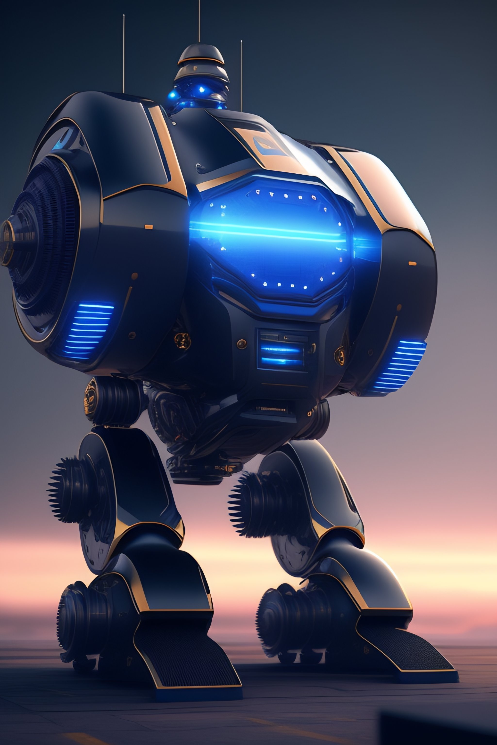 Lexica - Robotics, adaptative, Interestellar, unreal engine, ROBOT ...