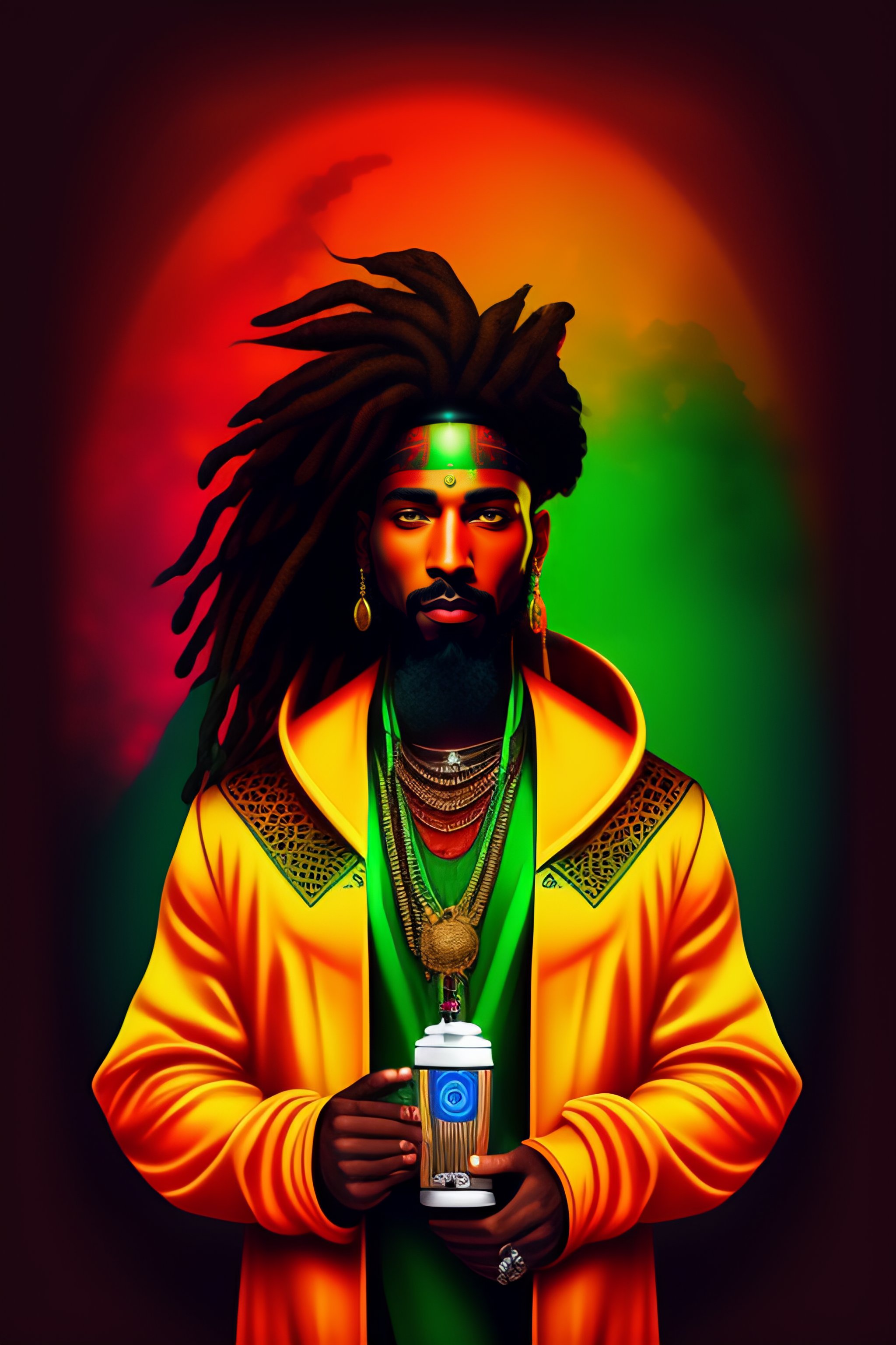 Lexica - An anthropomorphic handsome rasta man borderlands 3 psycho ...