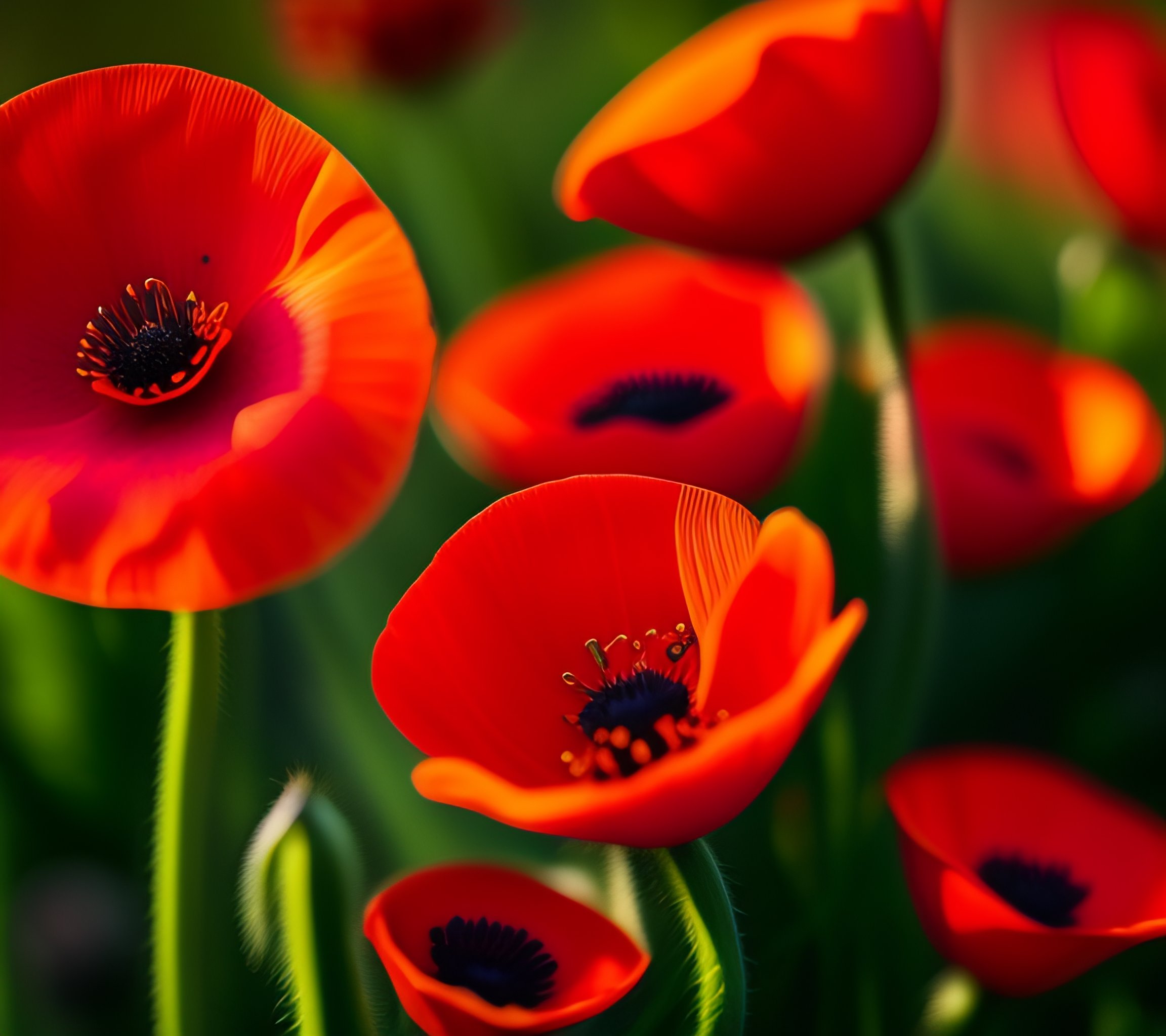 Lexica - Mini red Poppies