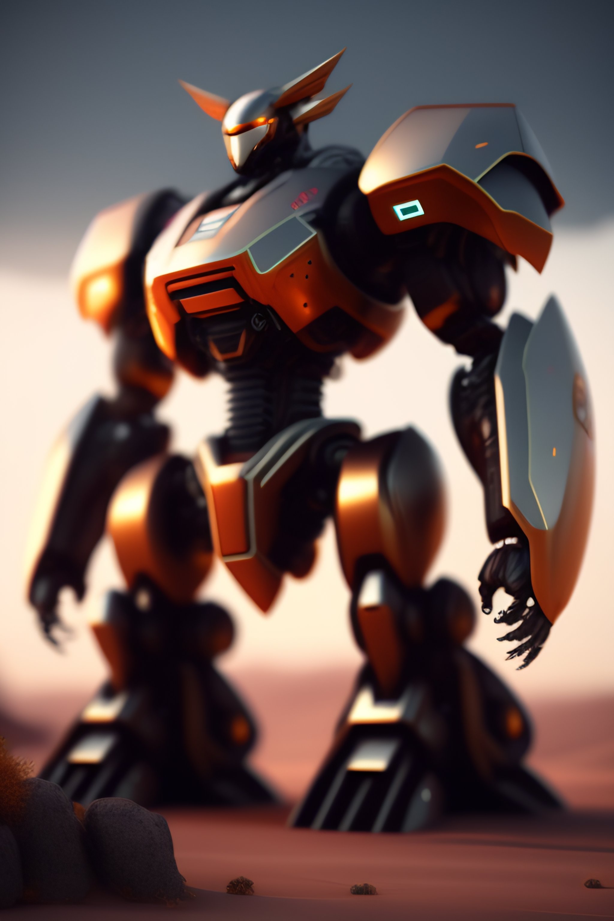 Lexica - Mecha war machine, 3d rendered, highly detailed, 8k, octane ...