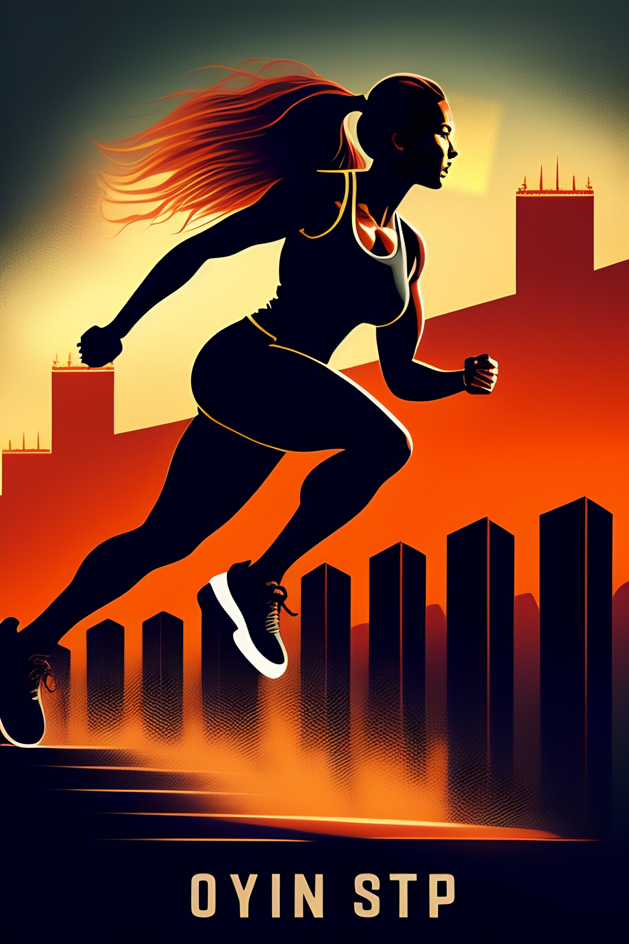 Lexica - Crossfit, dynamic, action, workout, vector design, realistic ...
