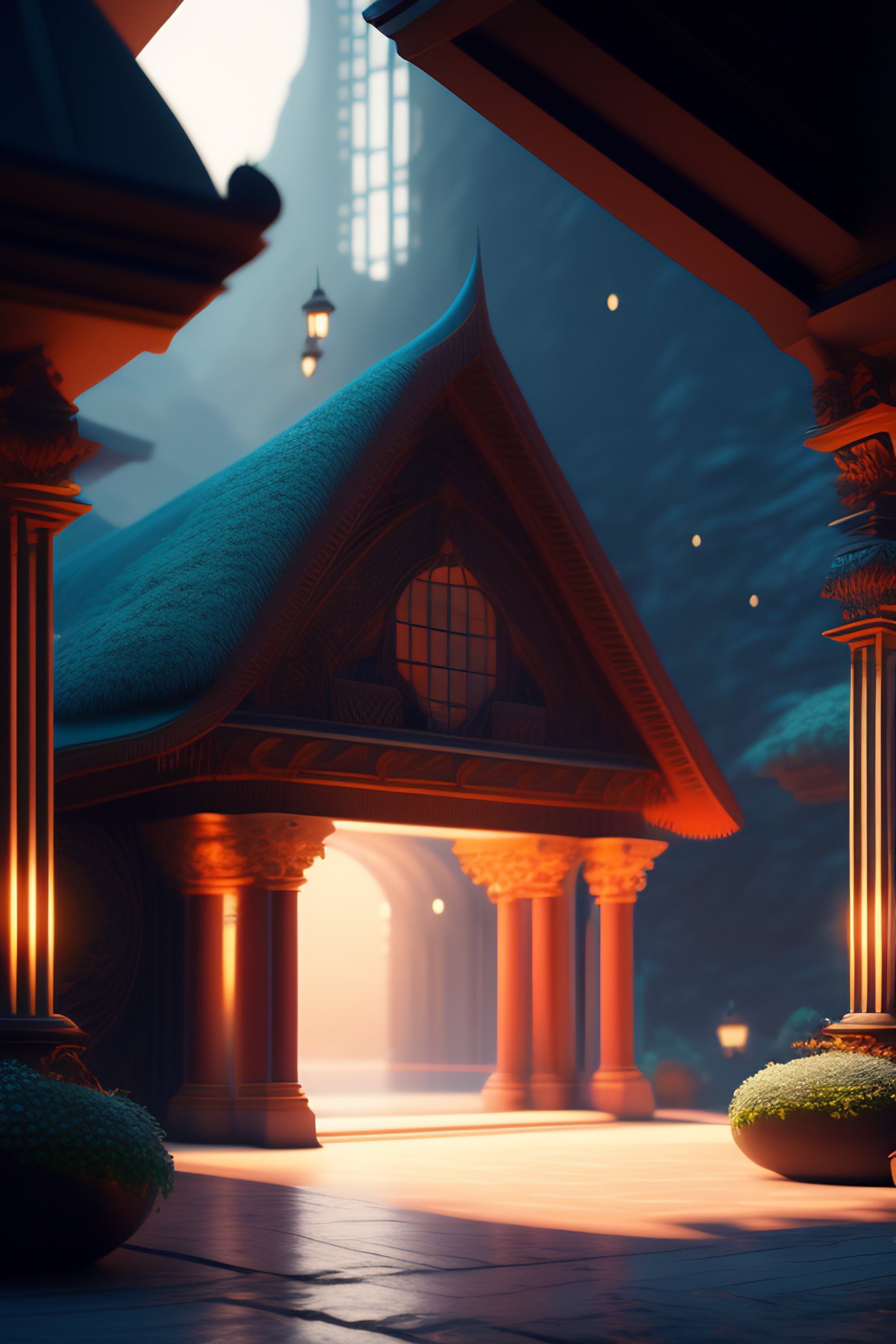 Lexica - A beautiful hyperrealistic detailed 3 d render of set design ...