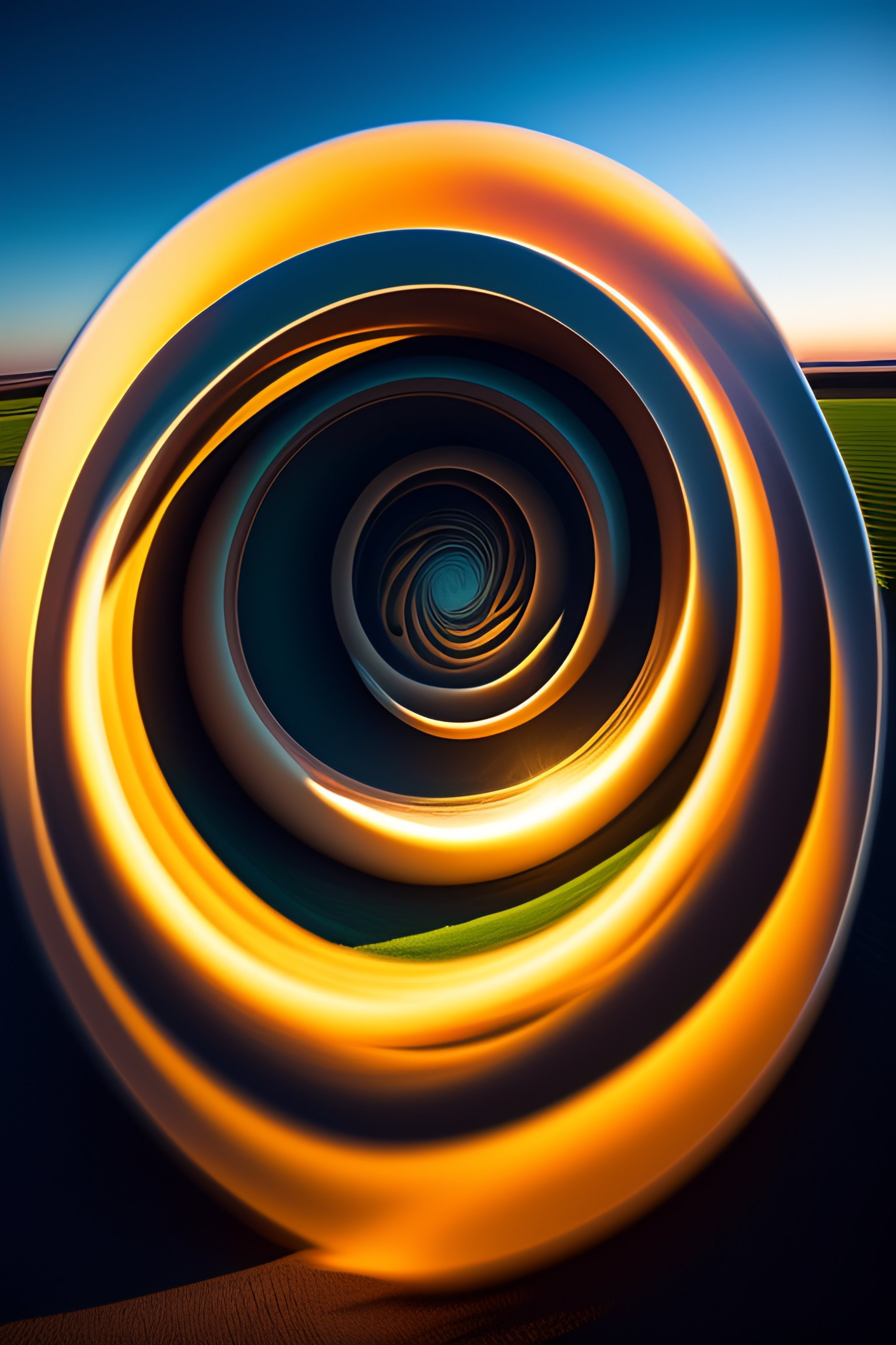 Lexica - Crop circle vortex