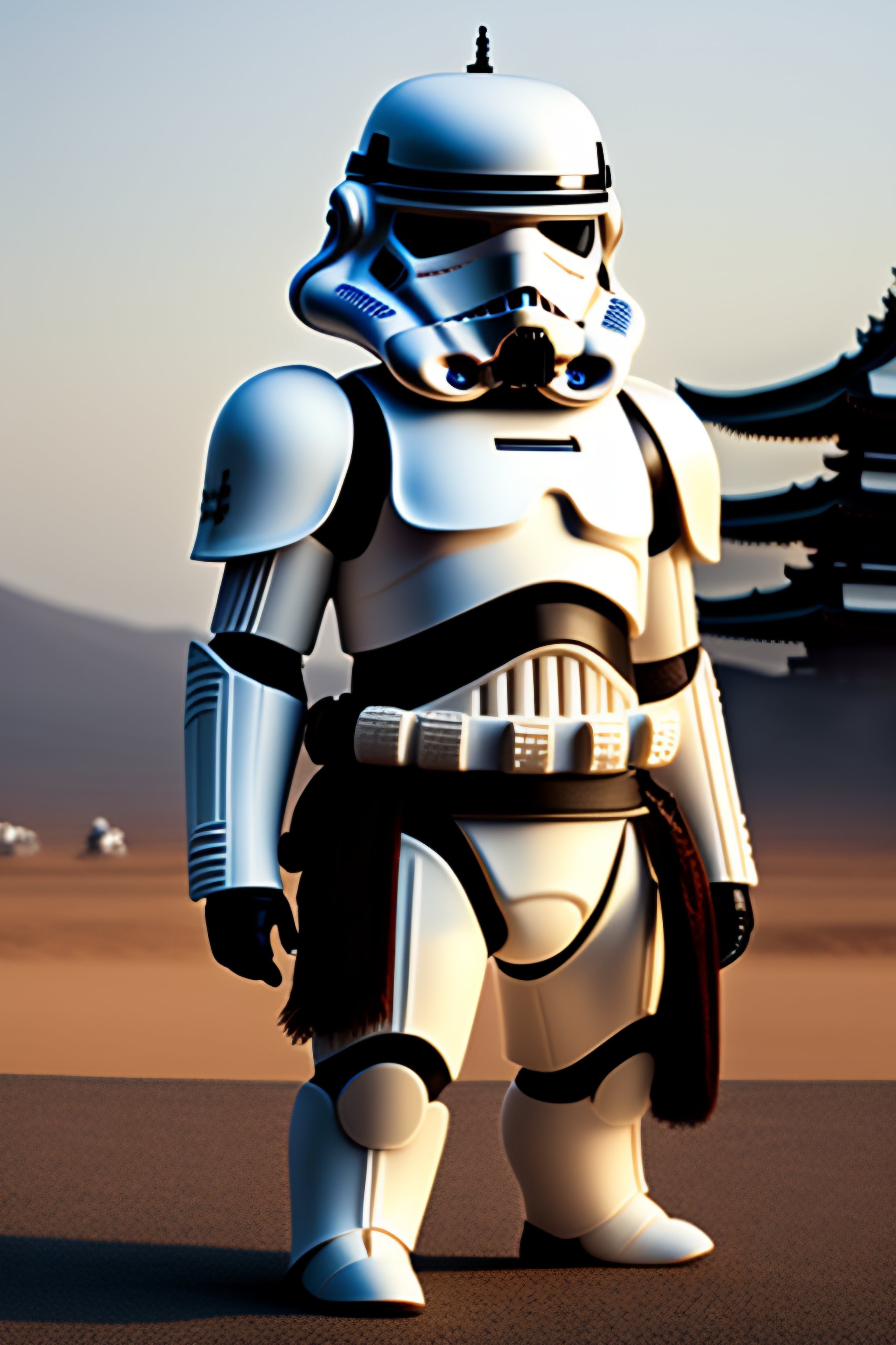 Lexica - Stormtrooper in japan samurai armor