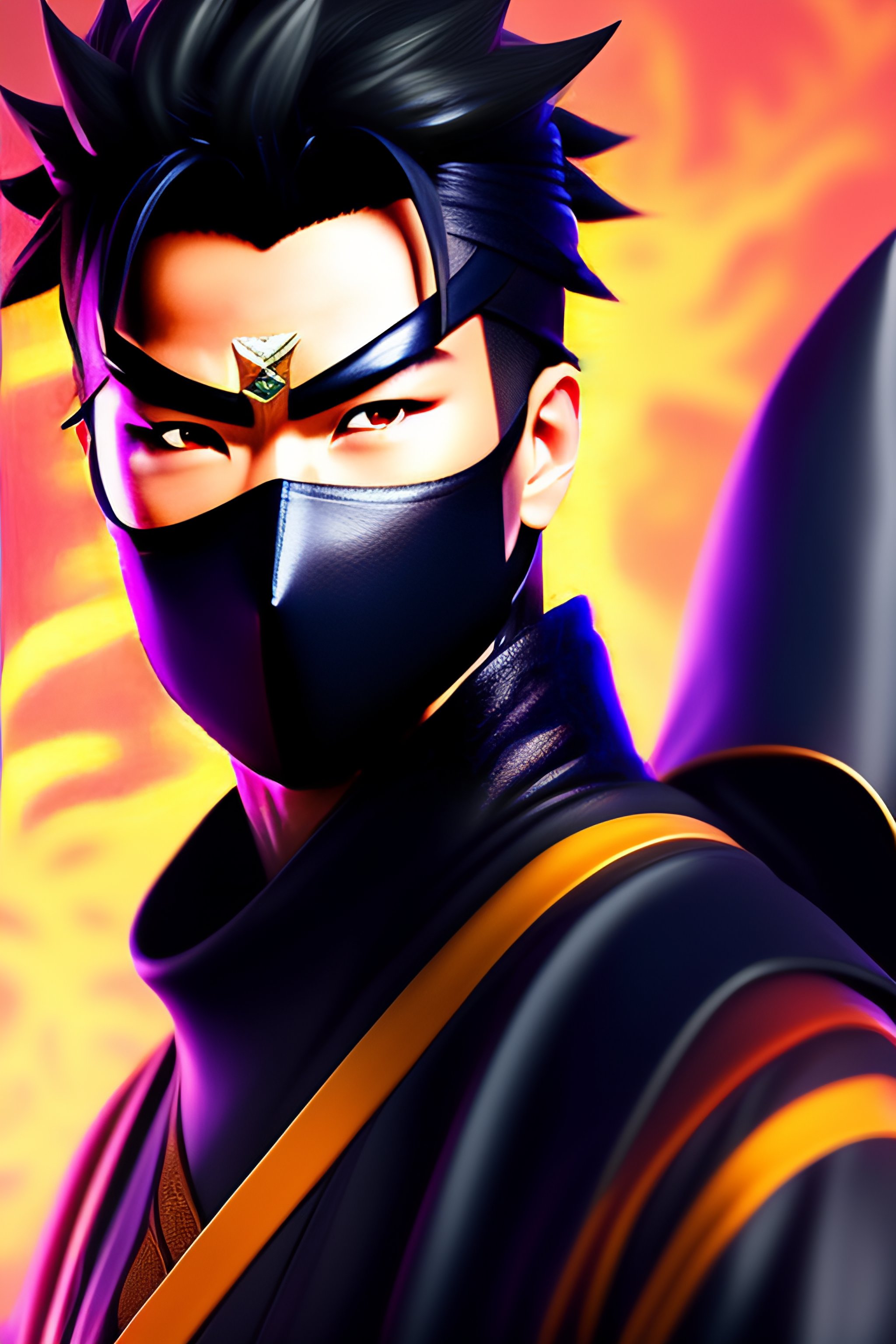 Lexica - Ninja, anime style