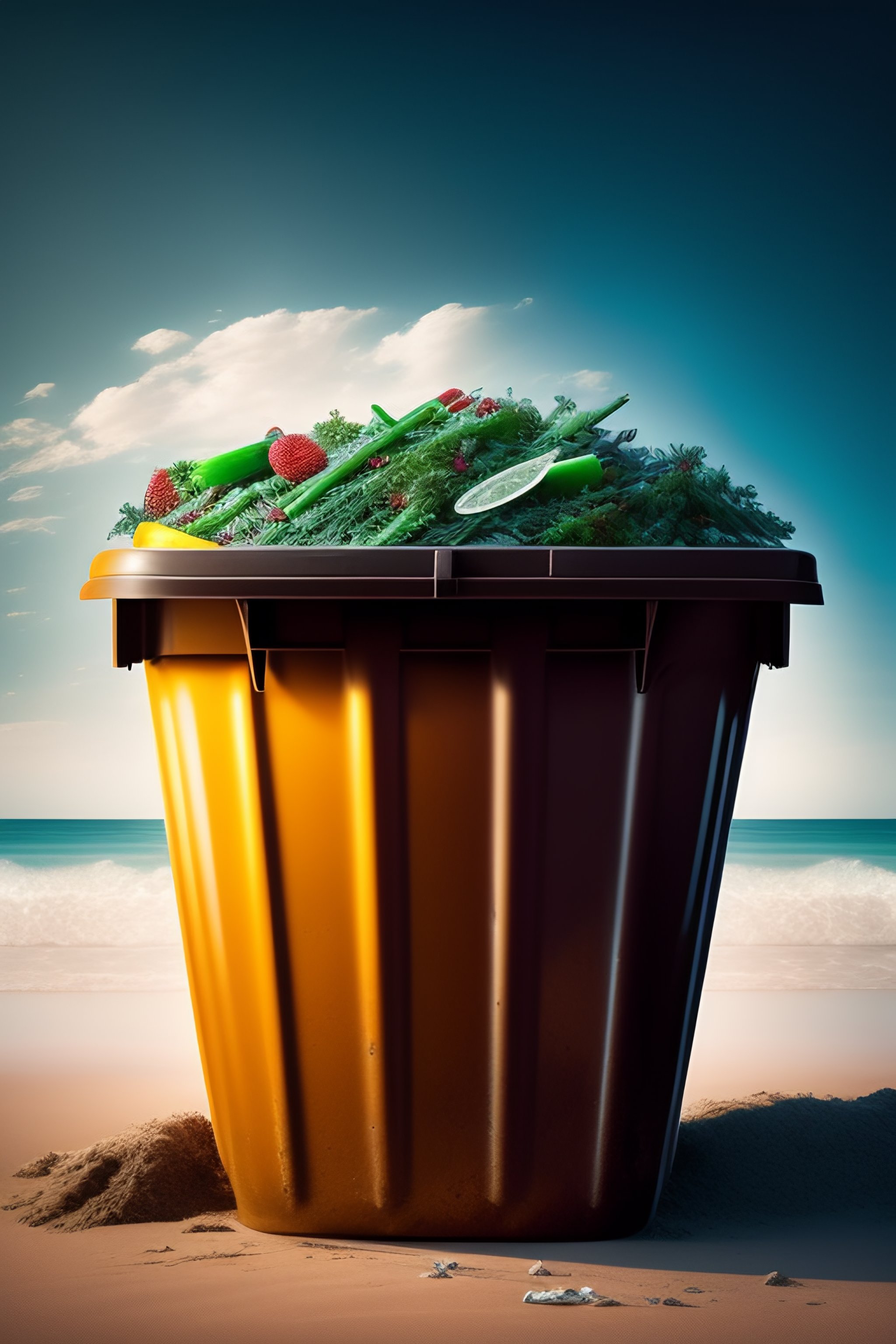 Lexica - Among us as a trash bin