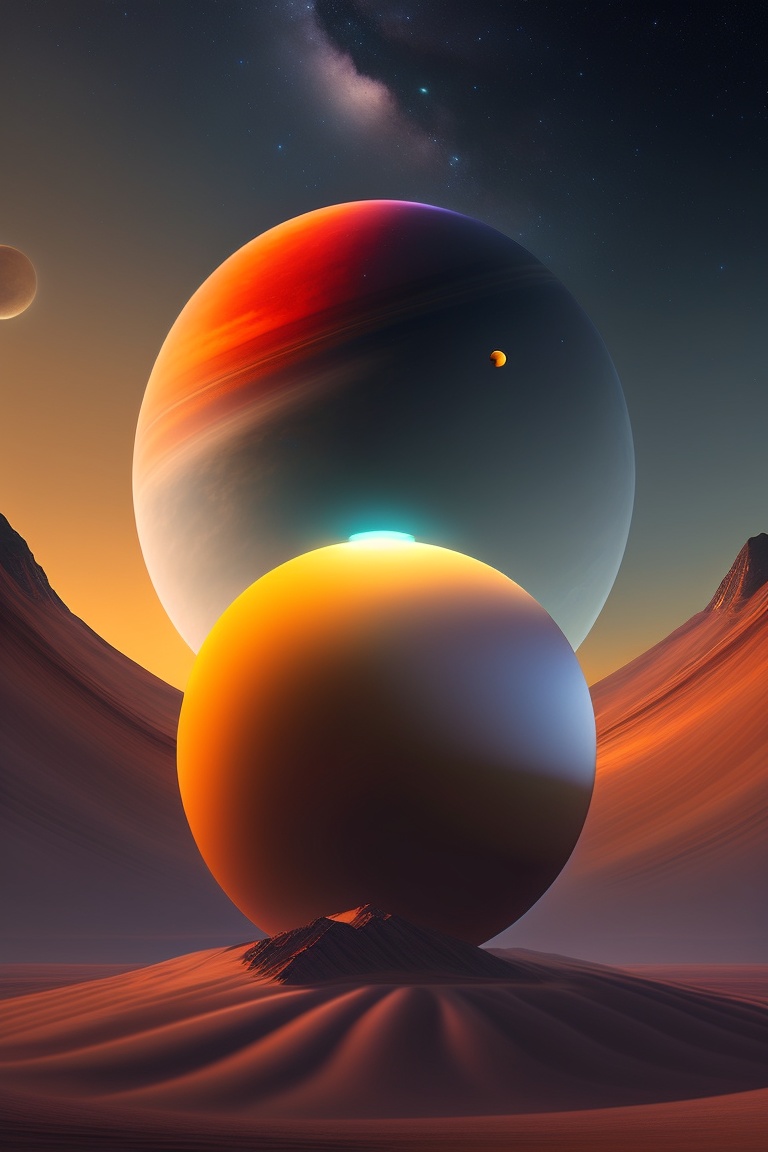 Lexica - A saturn planet, the fork and knife is crossing the saturn ...