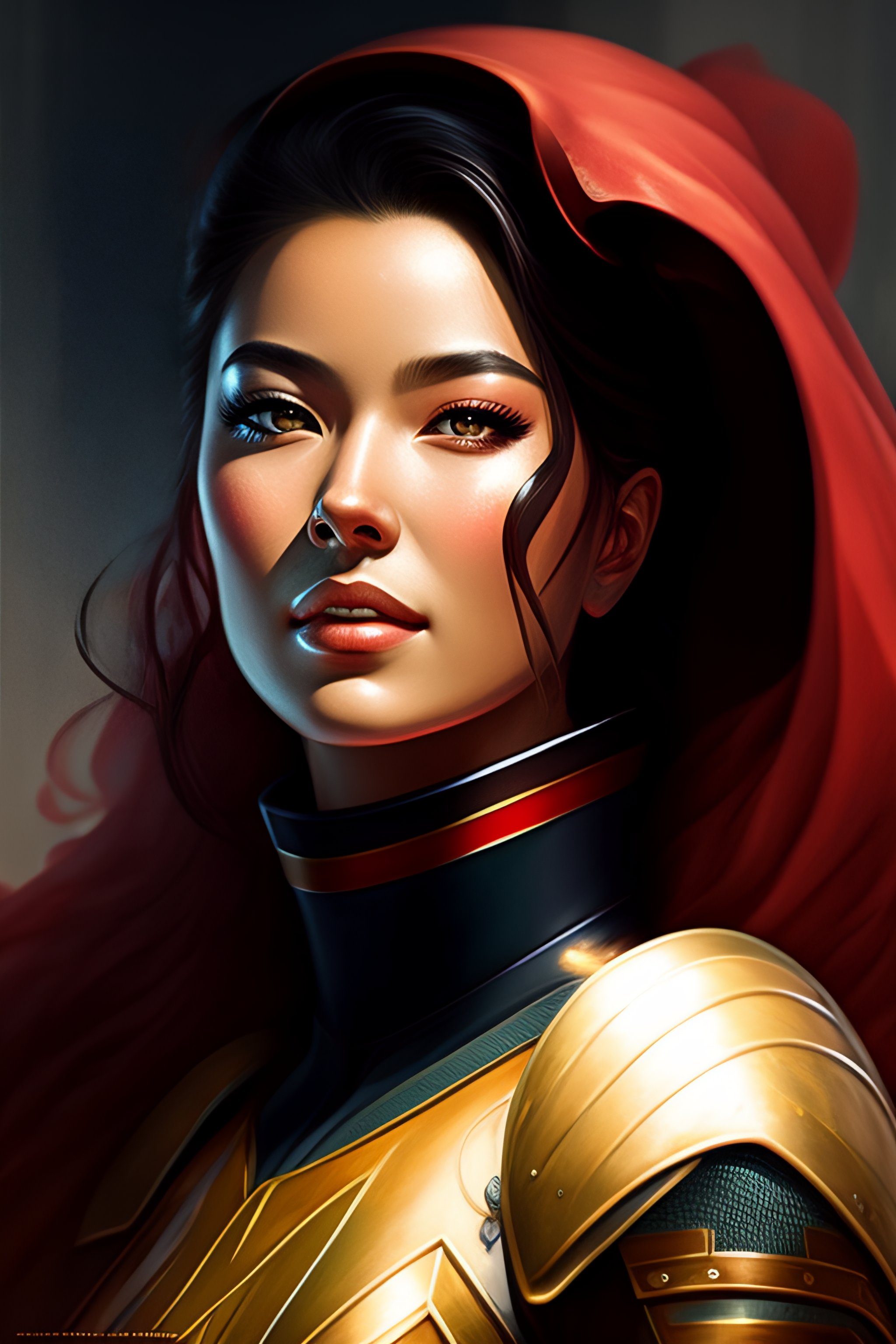 Lexica - Portrait of a warhammer spiderman, epic, tragic, military art ...
