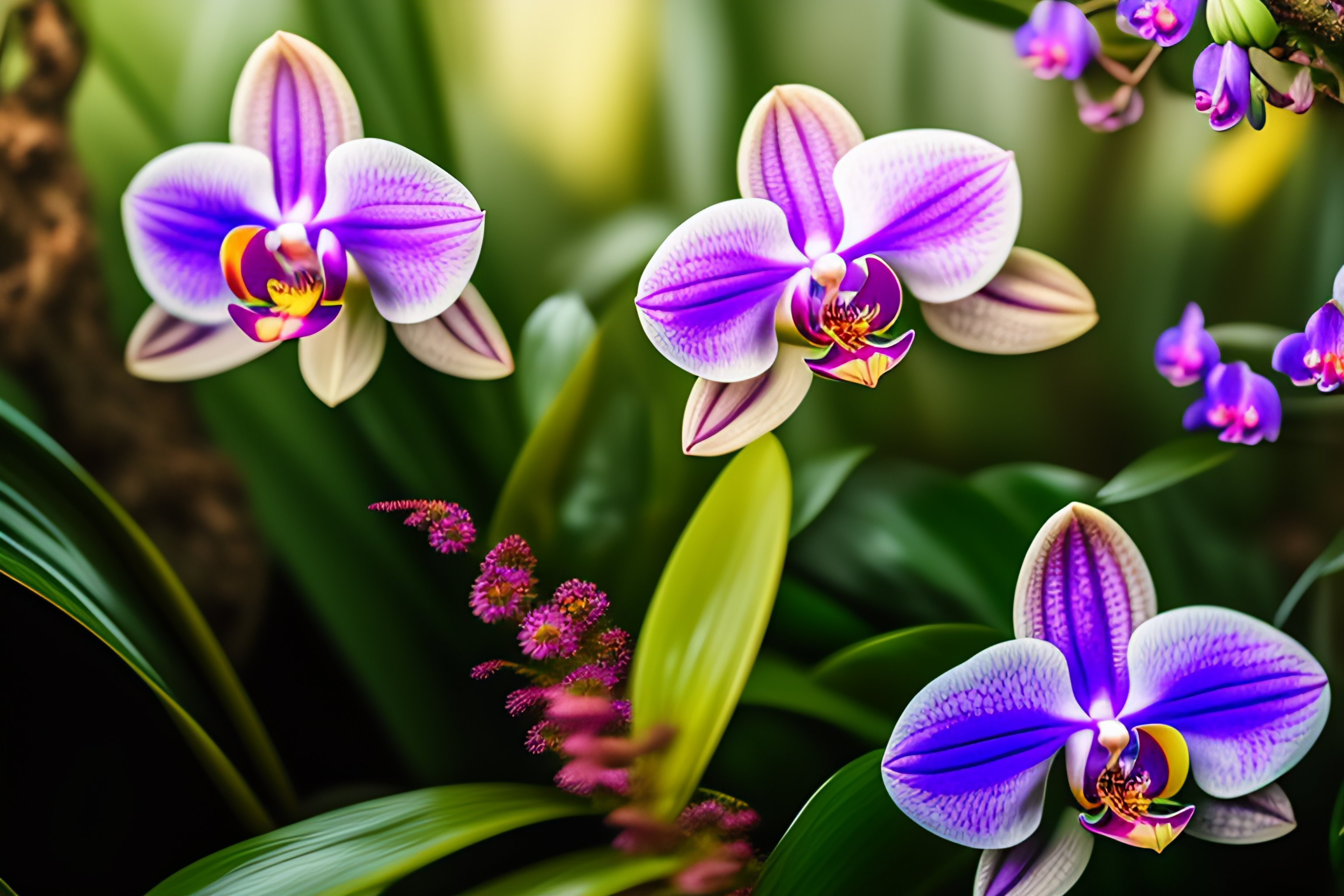 Lexica - Create a realistic photograph of a greenhouse filled with a ...