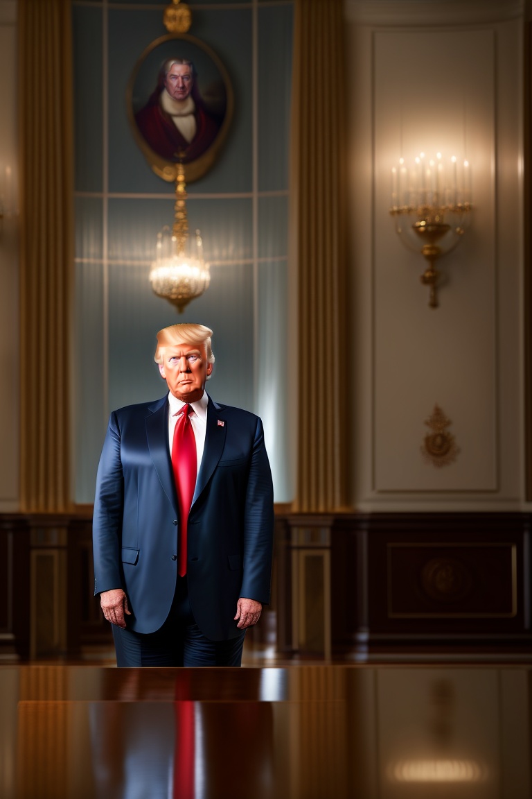 Lexica - Donald Trump, president, looking at camera, super realistic ...