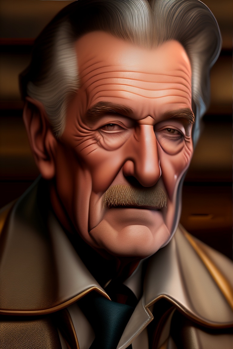 Lexica - The face of the old mafia don is a map of a life well-lived ...