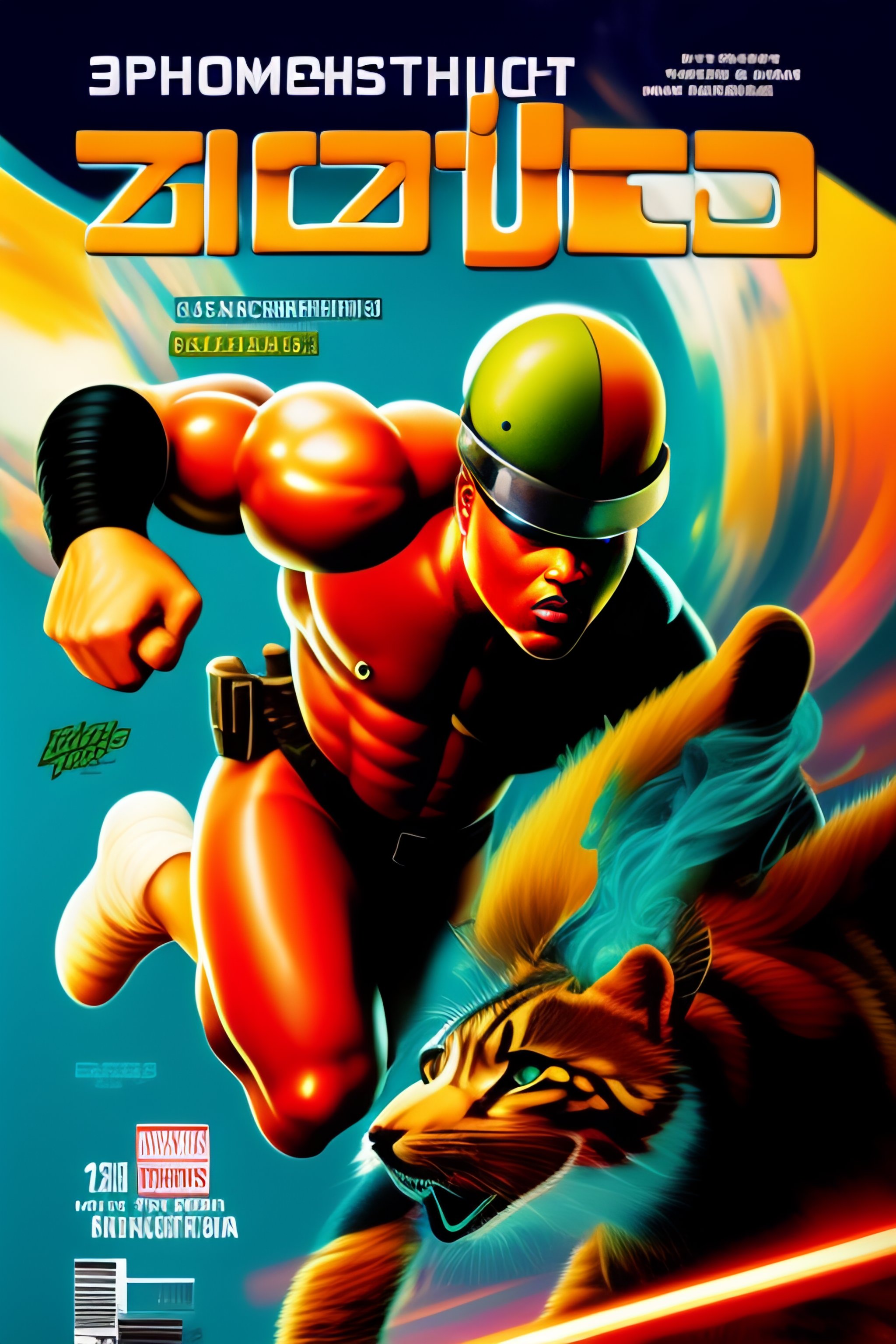 Lexica - Epic comic book cover