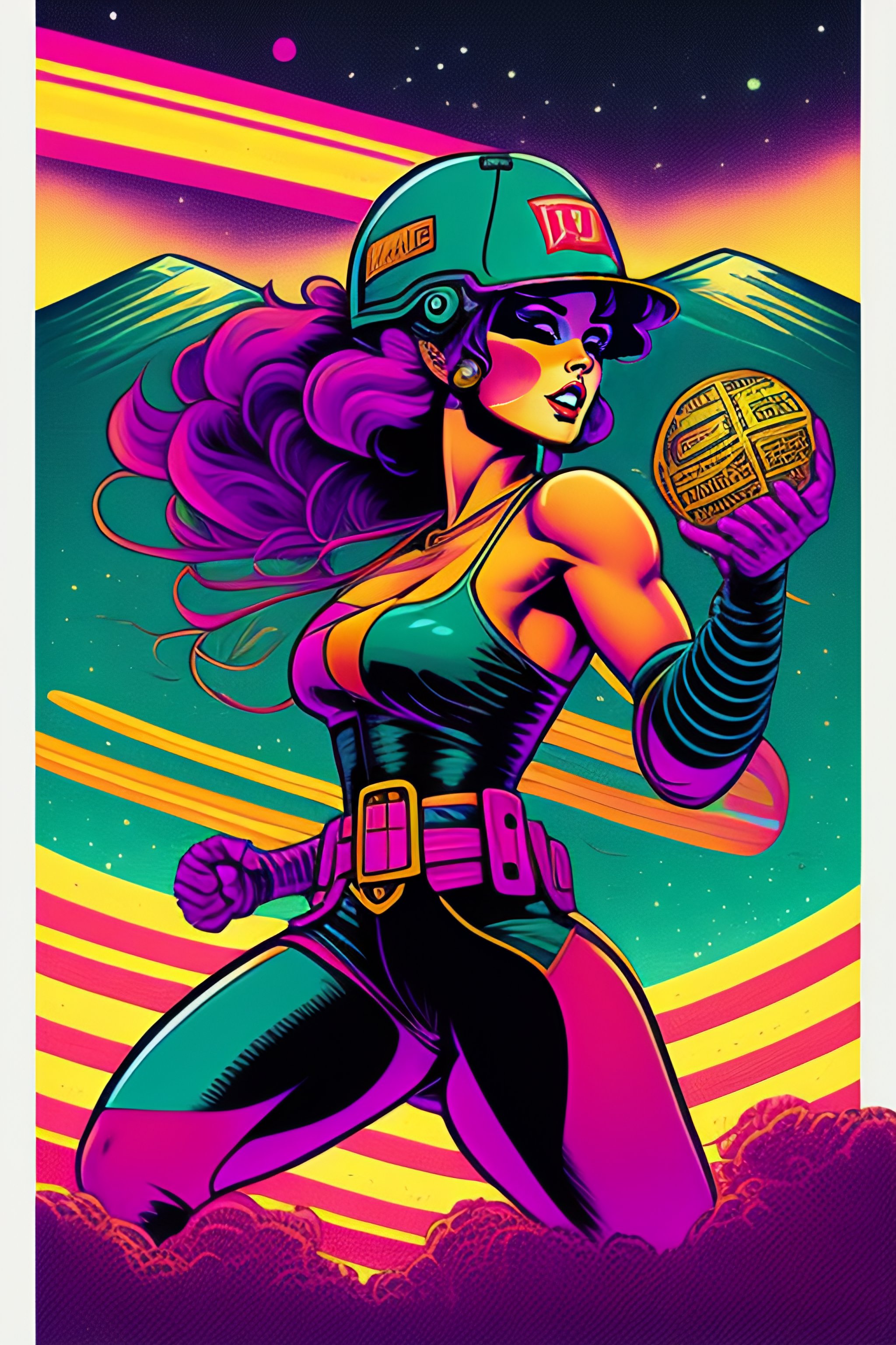 Lexica - Tatoer derby girl sprinting cross-over, logo design by ...