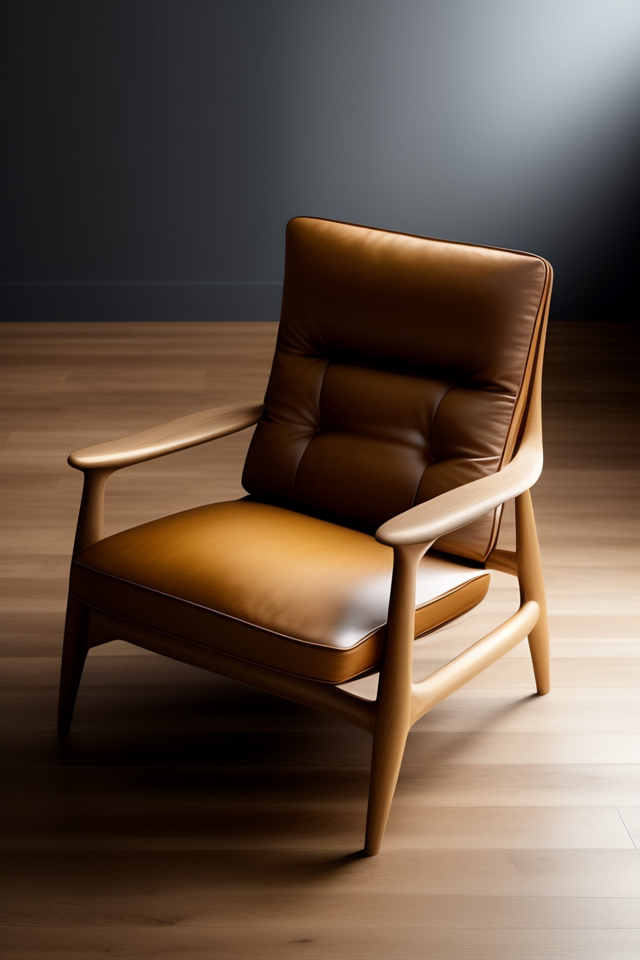 Lexica - Plans for a modern and simple oak wood arm chair comfy elegant ...