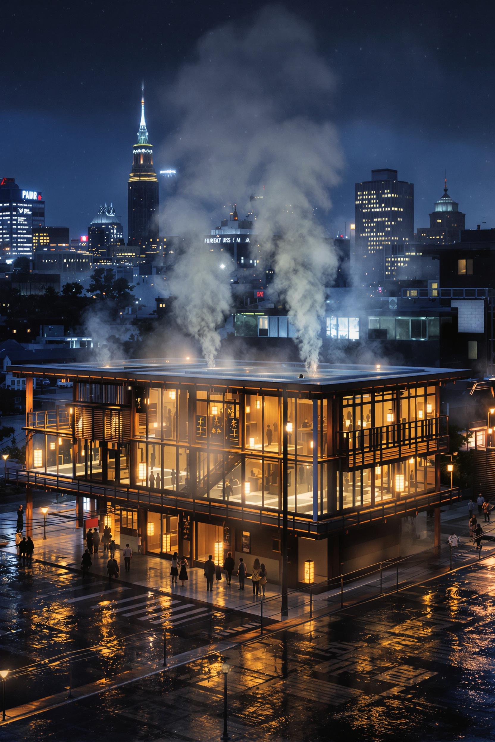 Lexica - A japanase bath house in san francisco, most visually ...