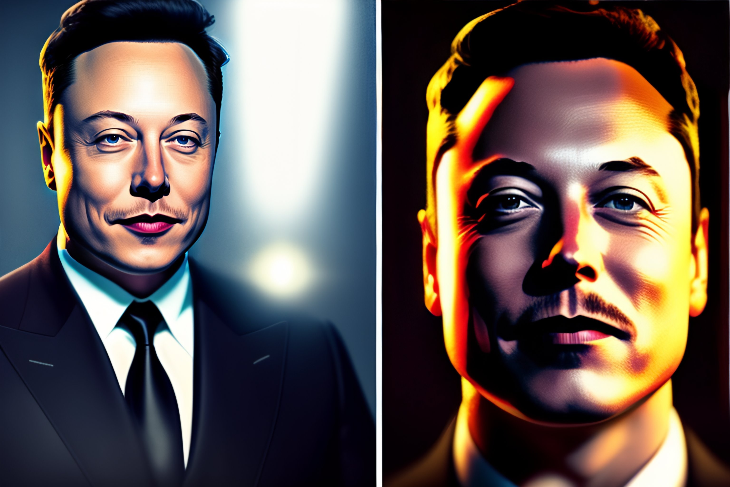 Lexica - Elon musk in Hitler look, real world picture with sunlight ...
