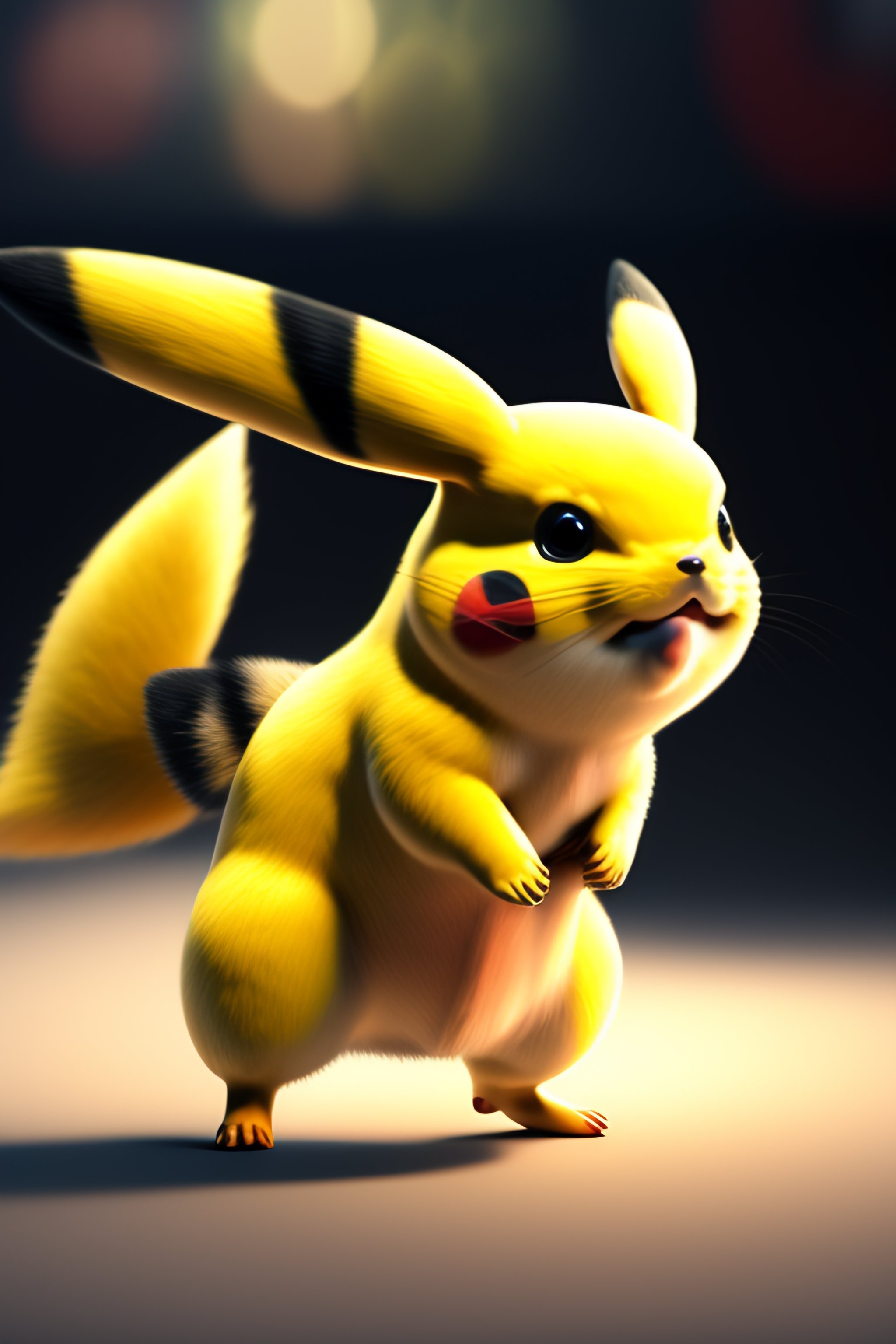 Lexica - Hyper realistic 8k pikachu