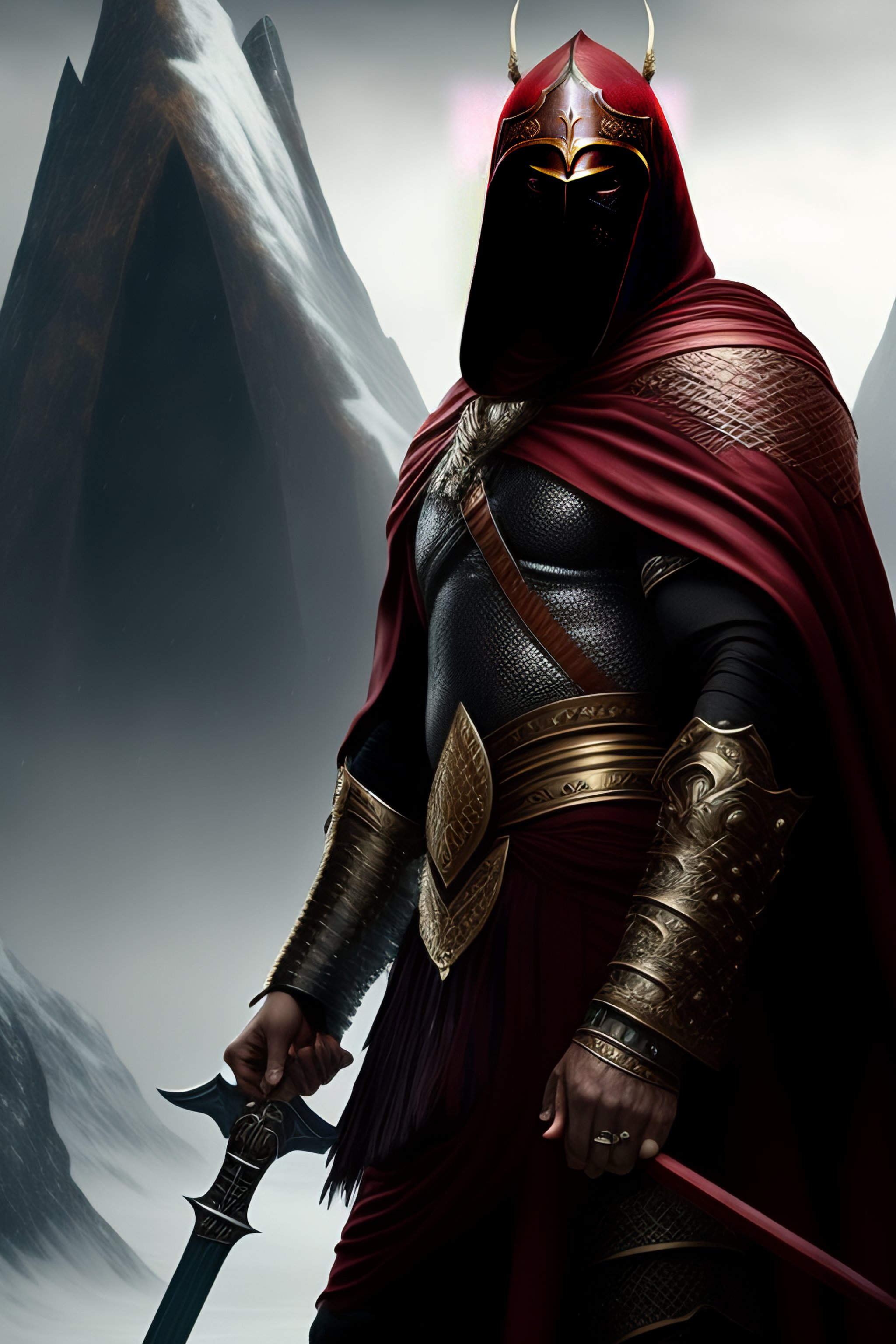 Cloaked Warrior