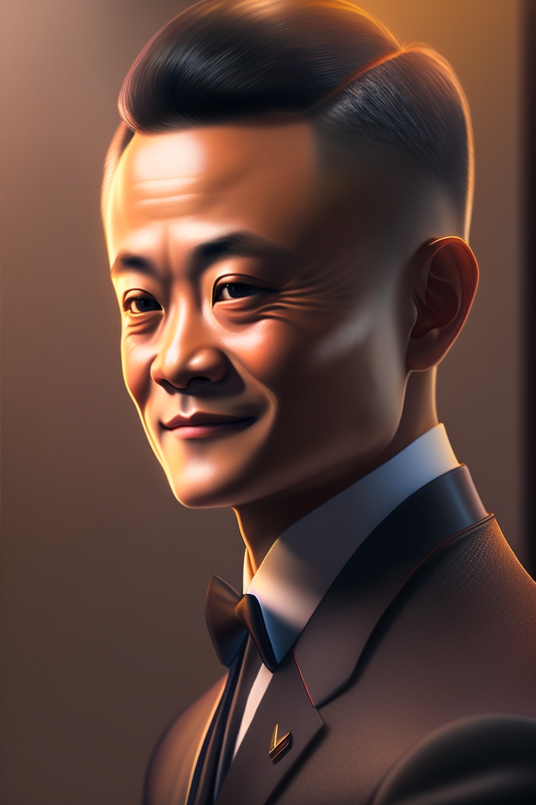 Lexica - Jack Ma,portrait,elegant,4k ,19:6