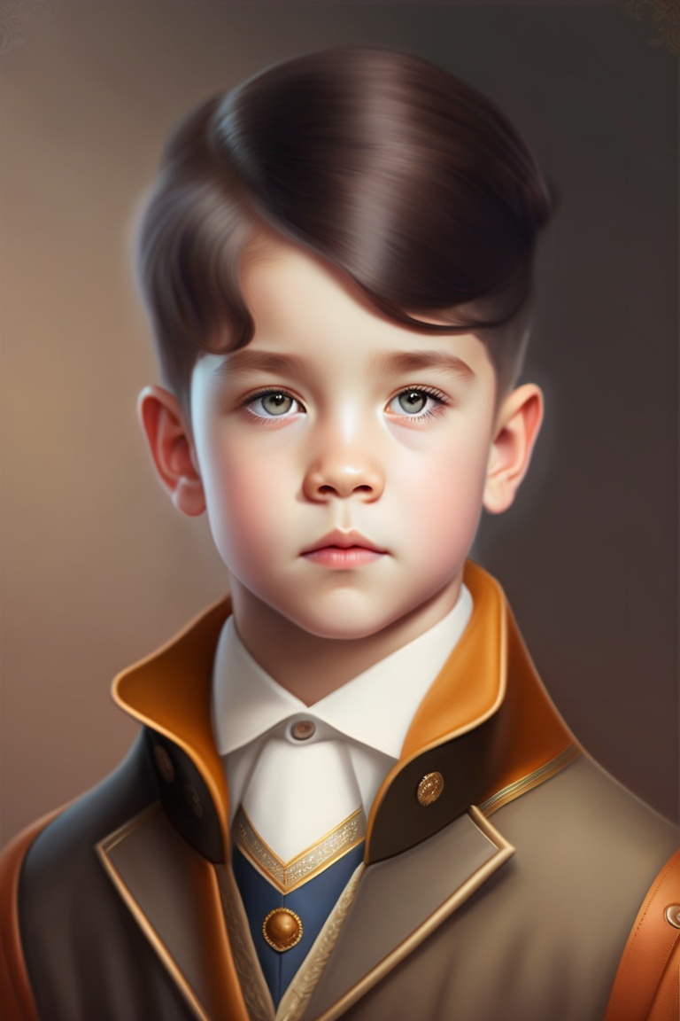 Lexica - Portrait of a handsome young boy, by tom bagshaw and manuel ...