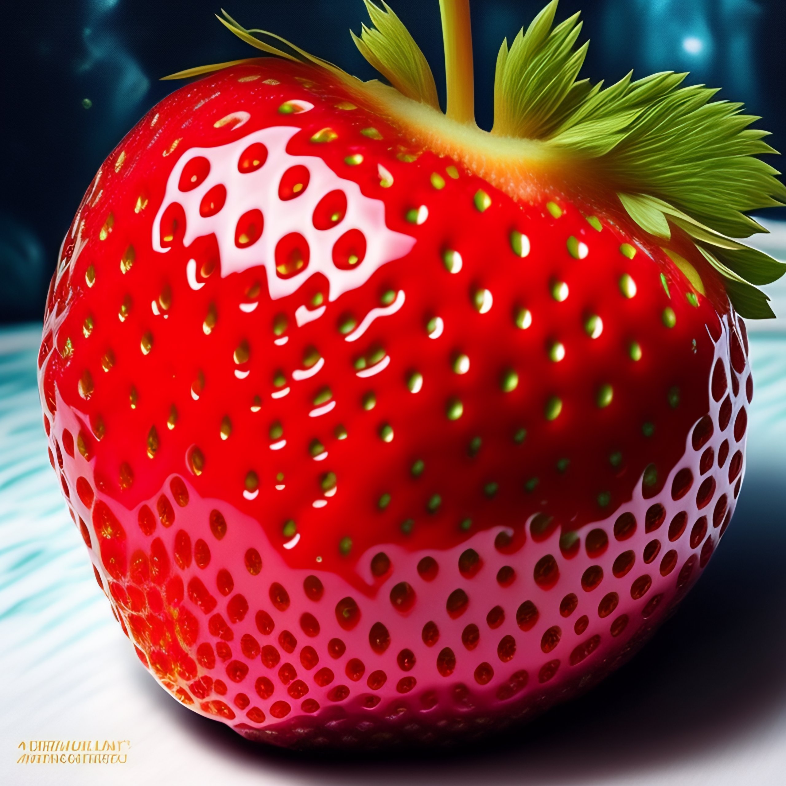 Lexica - Strawberry, hyper realistic, hyper detailed