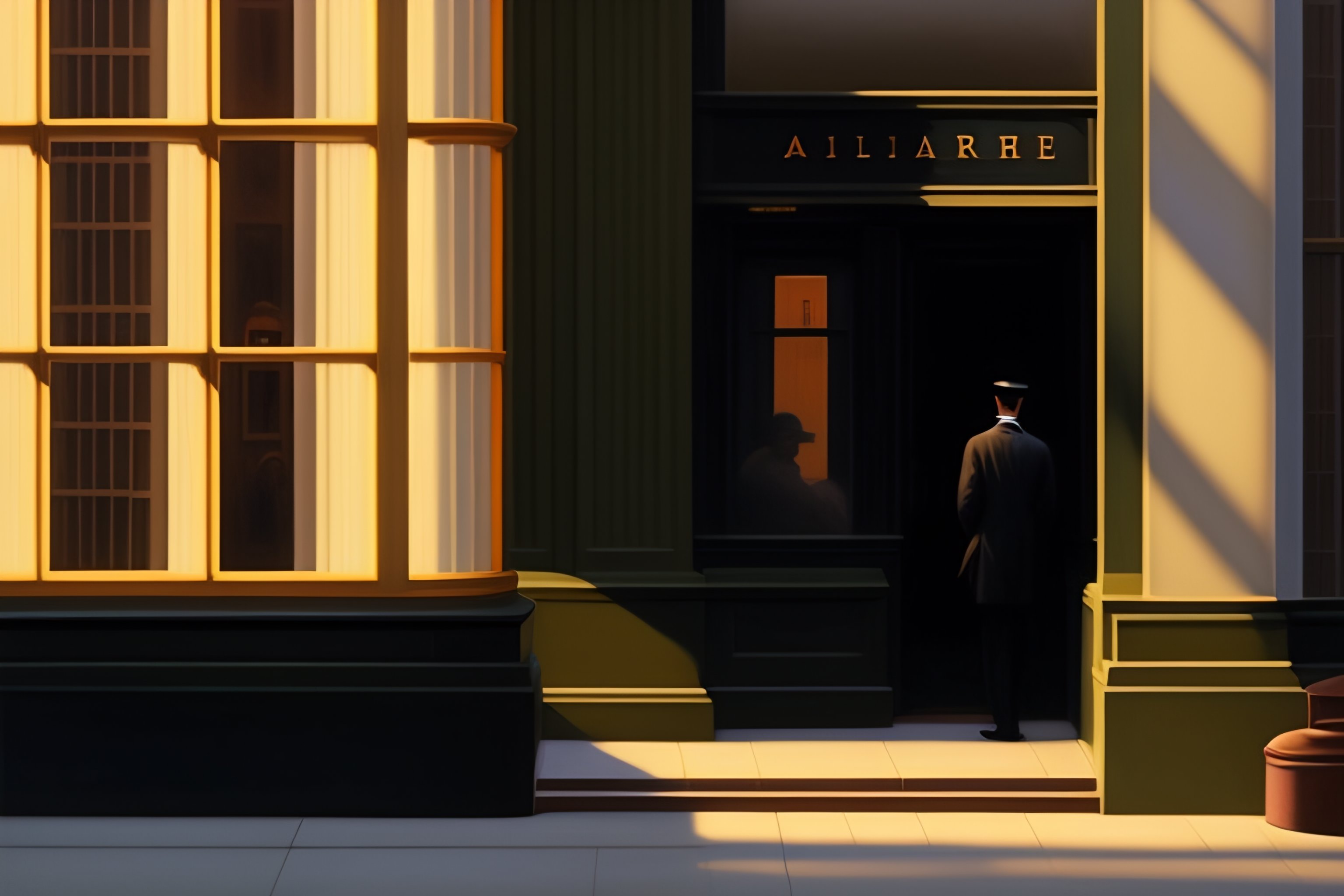 Lexica - An illustration of a city that captures the mood and ...