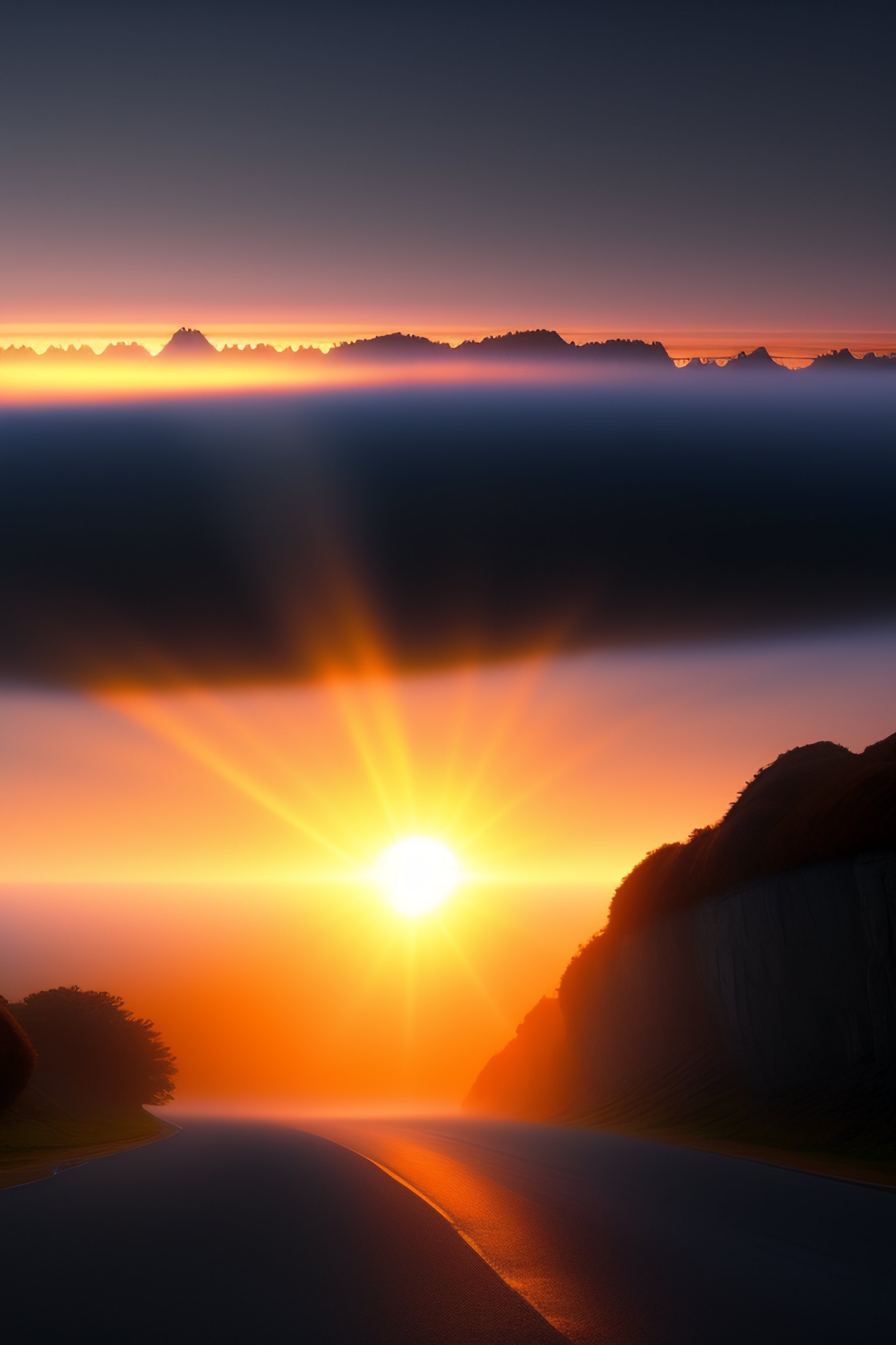 Lexica - Experience the awe-inspiring sight of an enormous sun ...