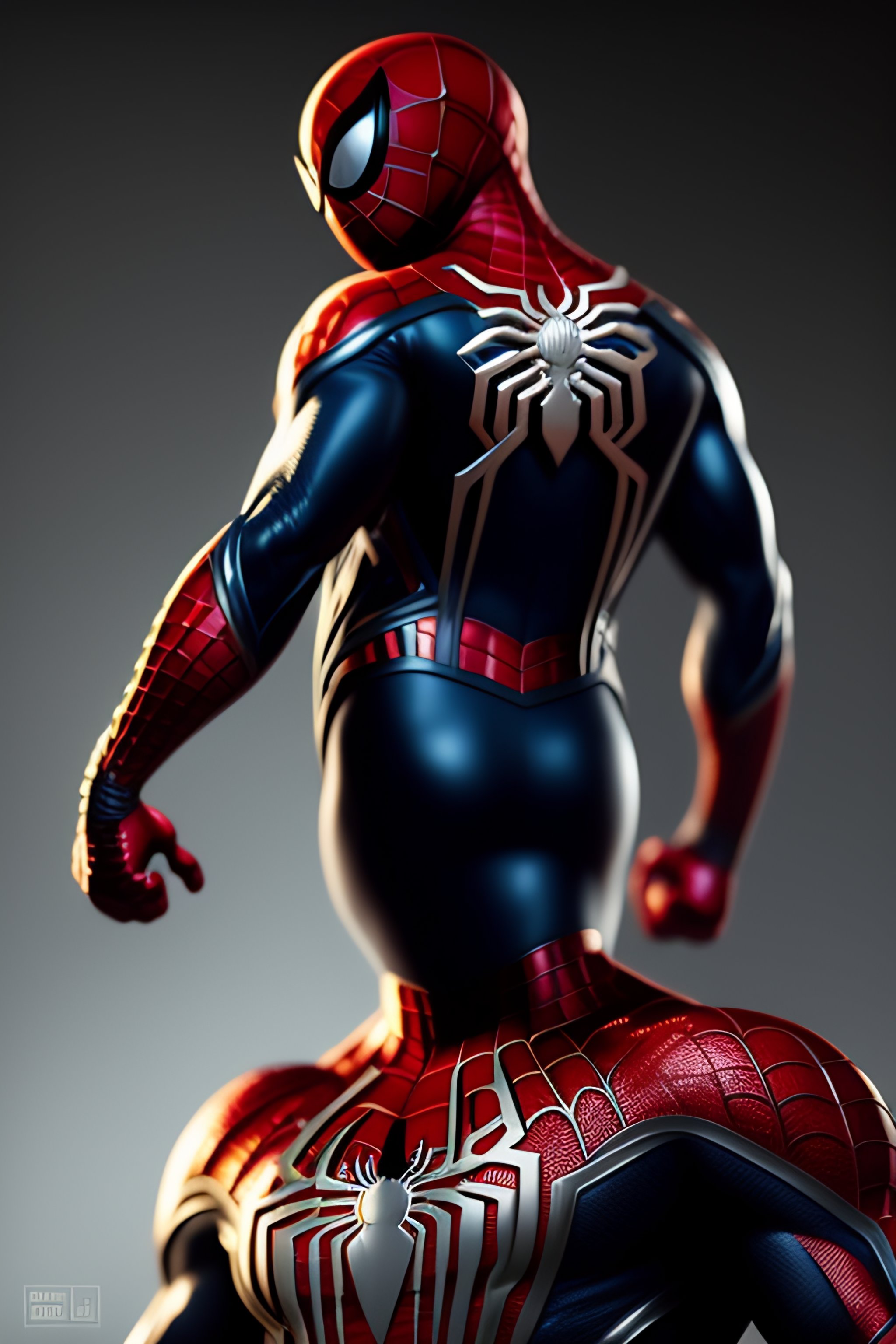 Lexica - Spider man art, highly detailed, complete body composition ...