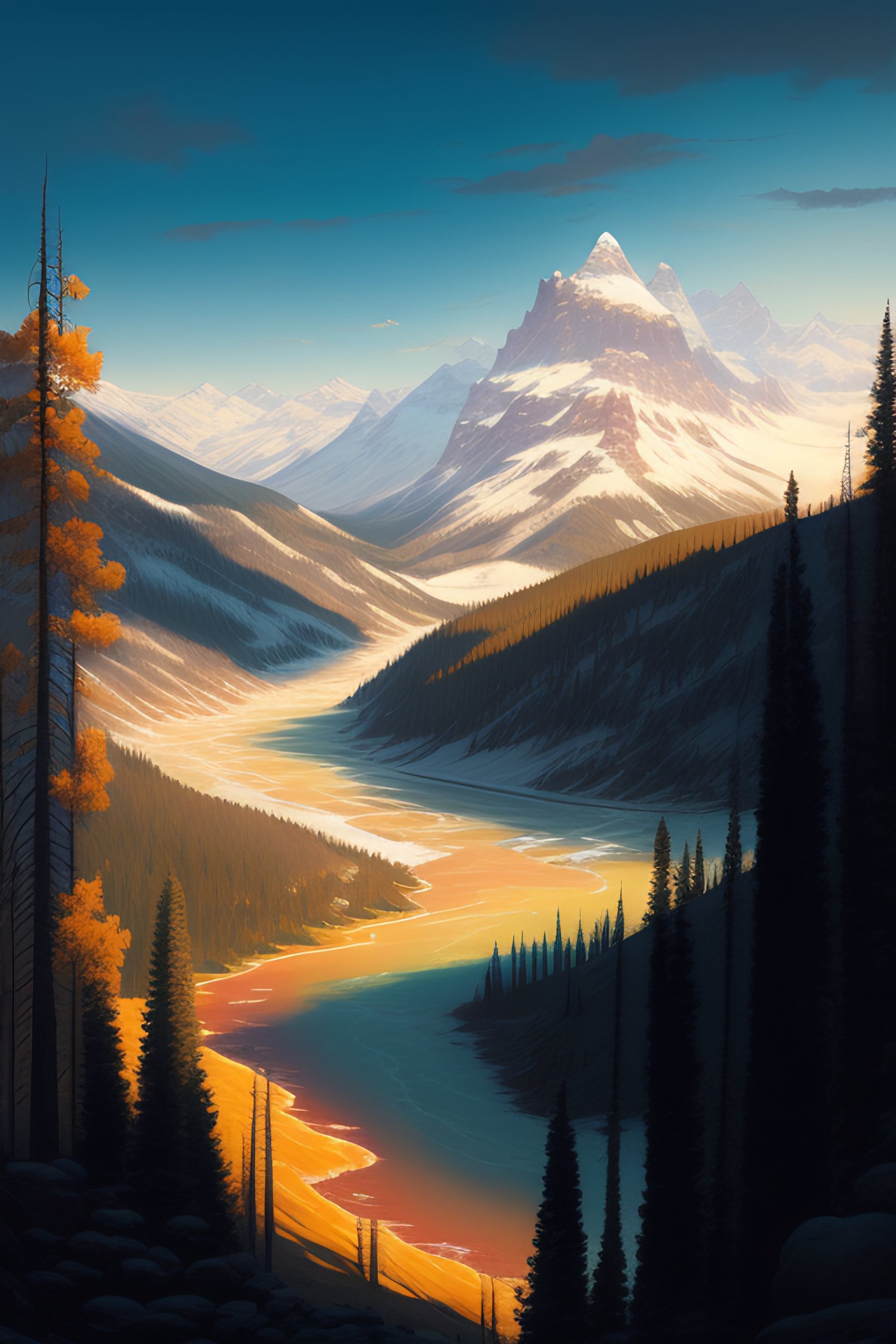 Lexica - Greg rutkowski travel poster yellowstone national park