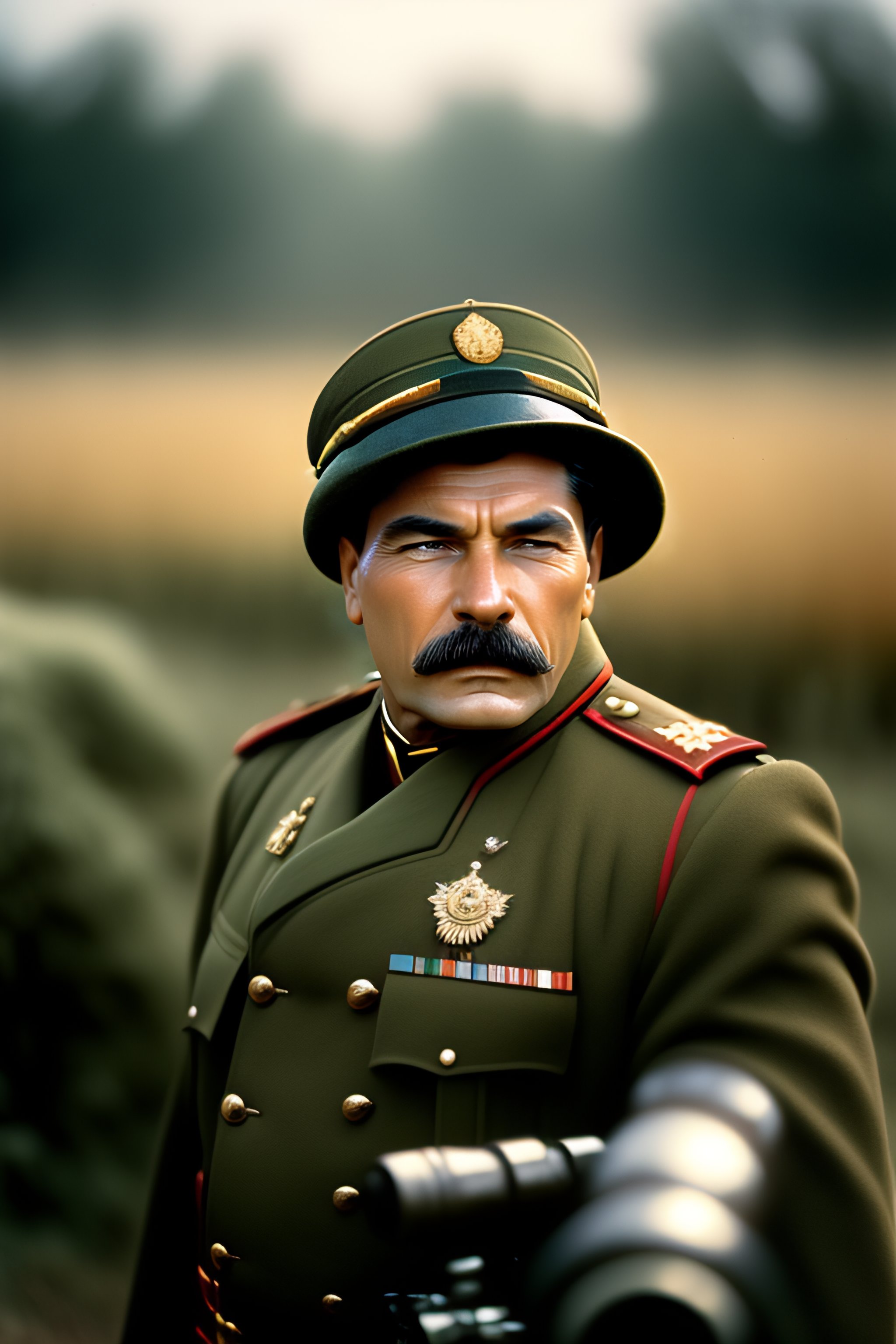 Lexica - Anthropomorphic !!!frog!!! as oversized muscular war general ...