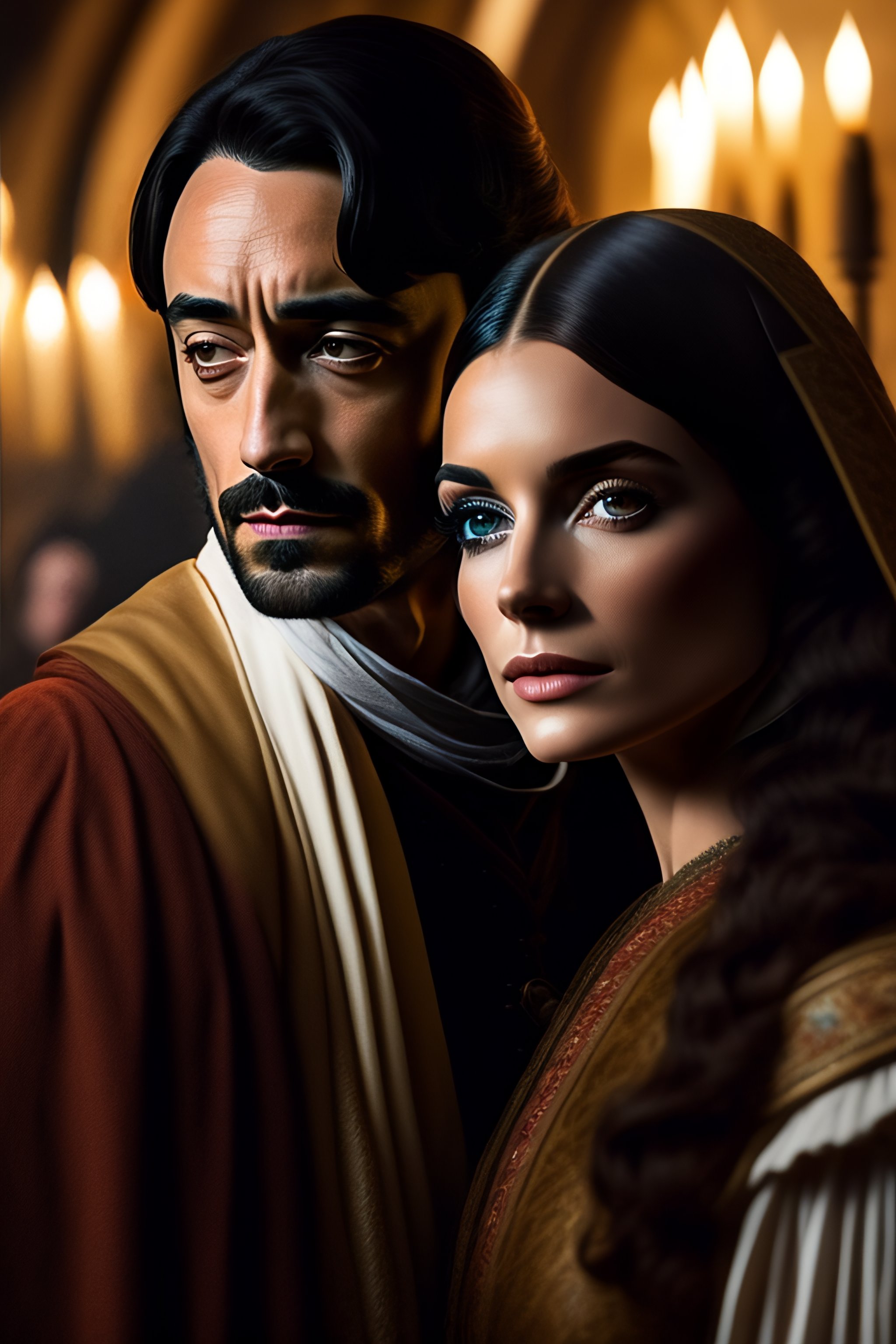 Lexica - Blake Ritson as alchemist together with french brown-eyed wavy ...